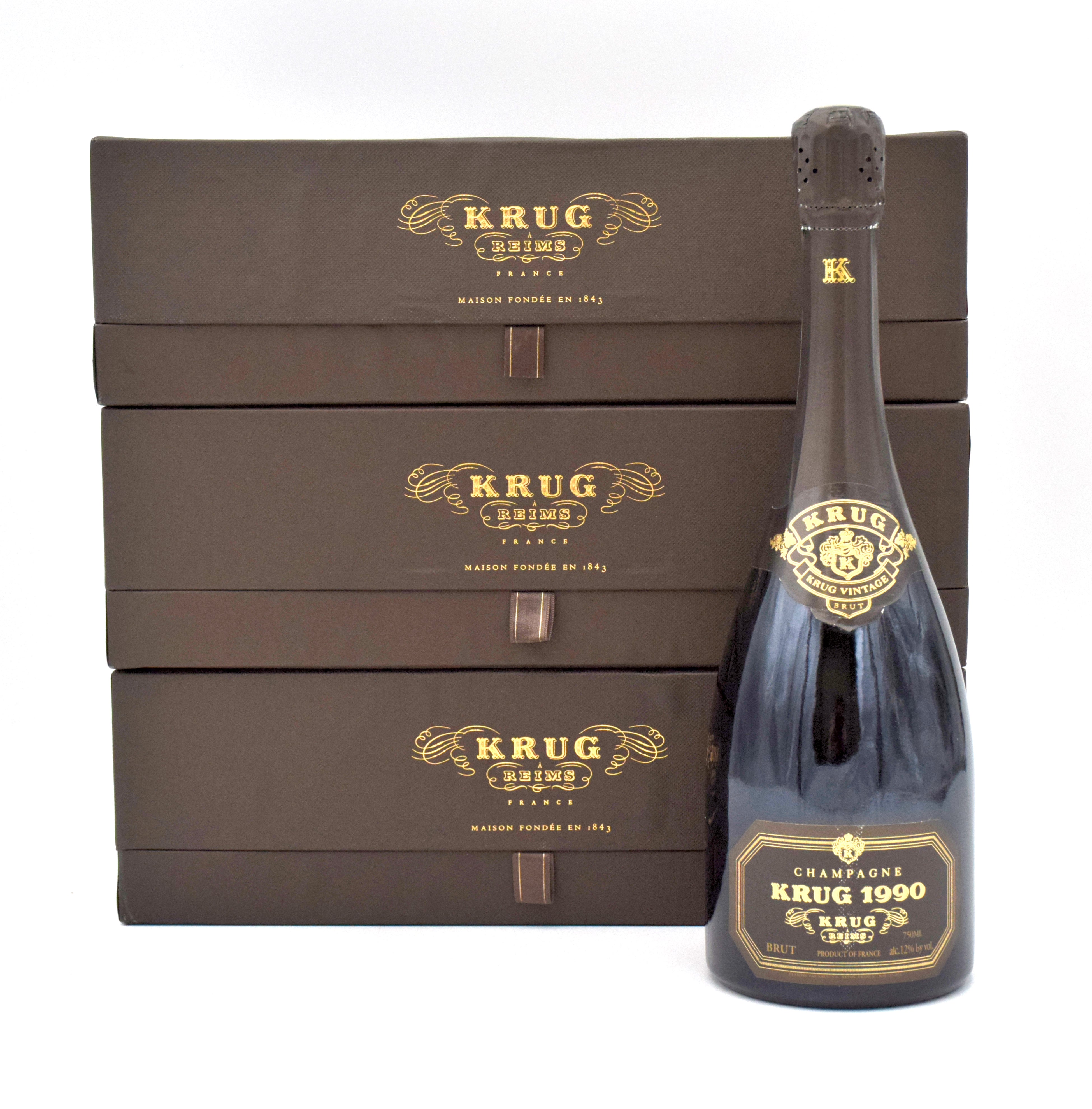 1990 Krug Vintage Brut (With Gift Box) – FineLiquors
