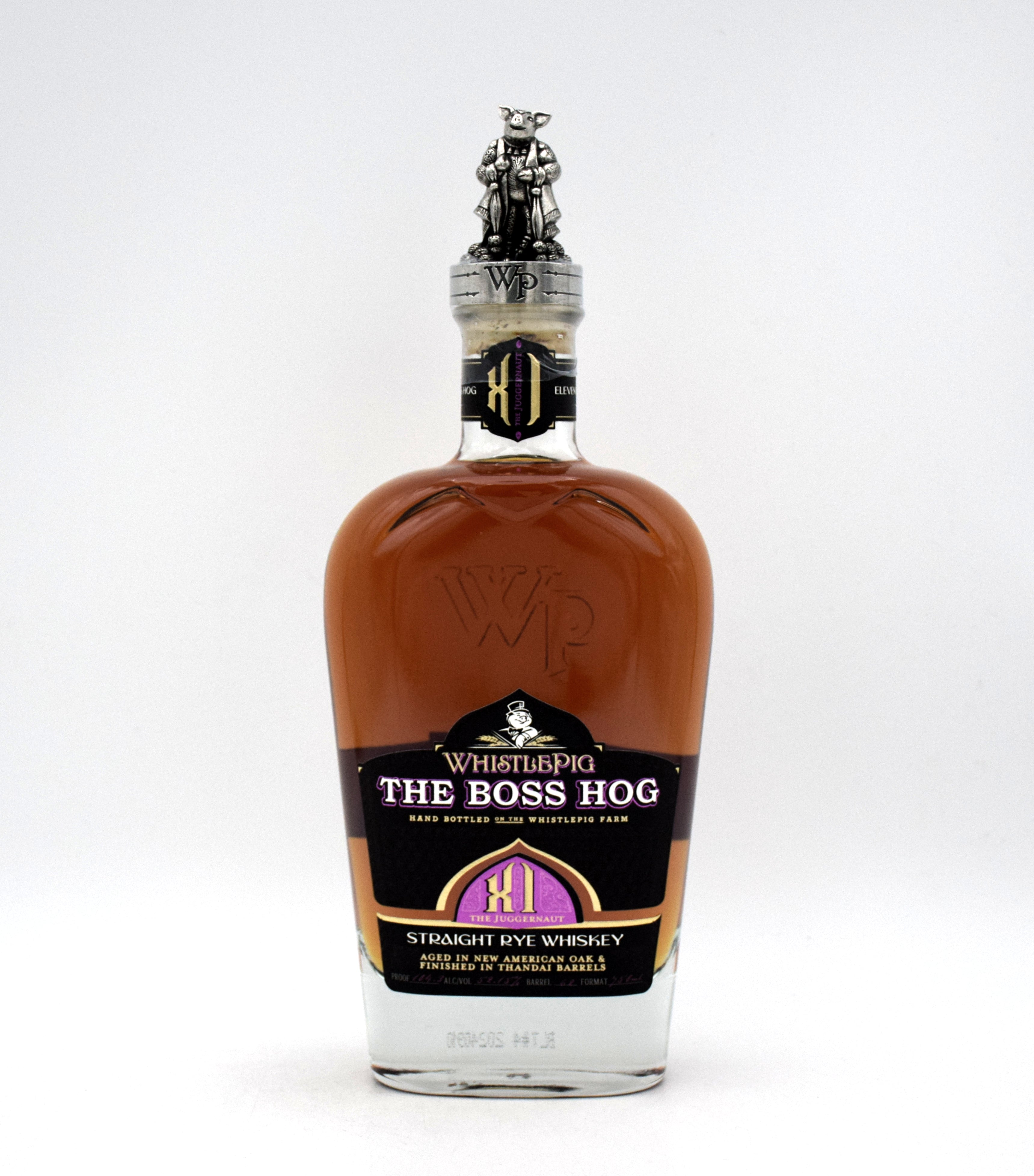 WhistlePig The Boss Hog 11th Edition 'The Juggernaut' Rye Whiskey (No – FineLiquors