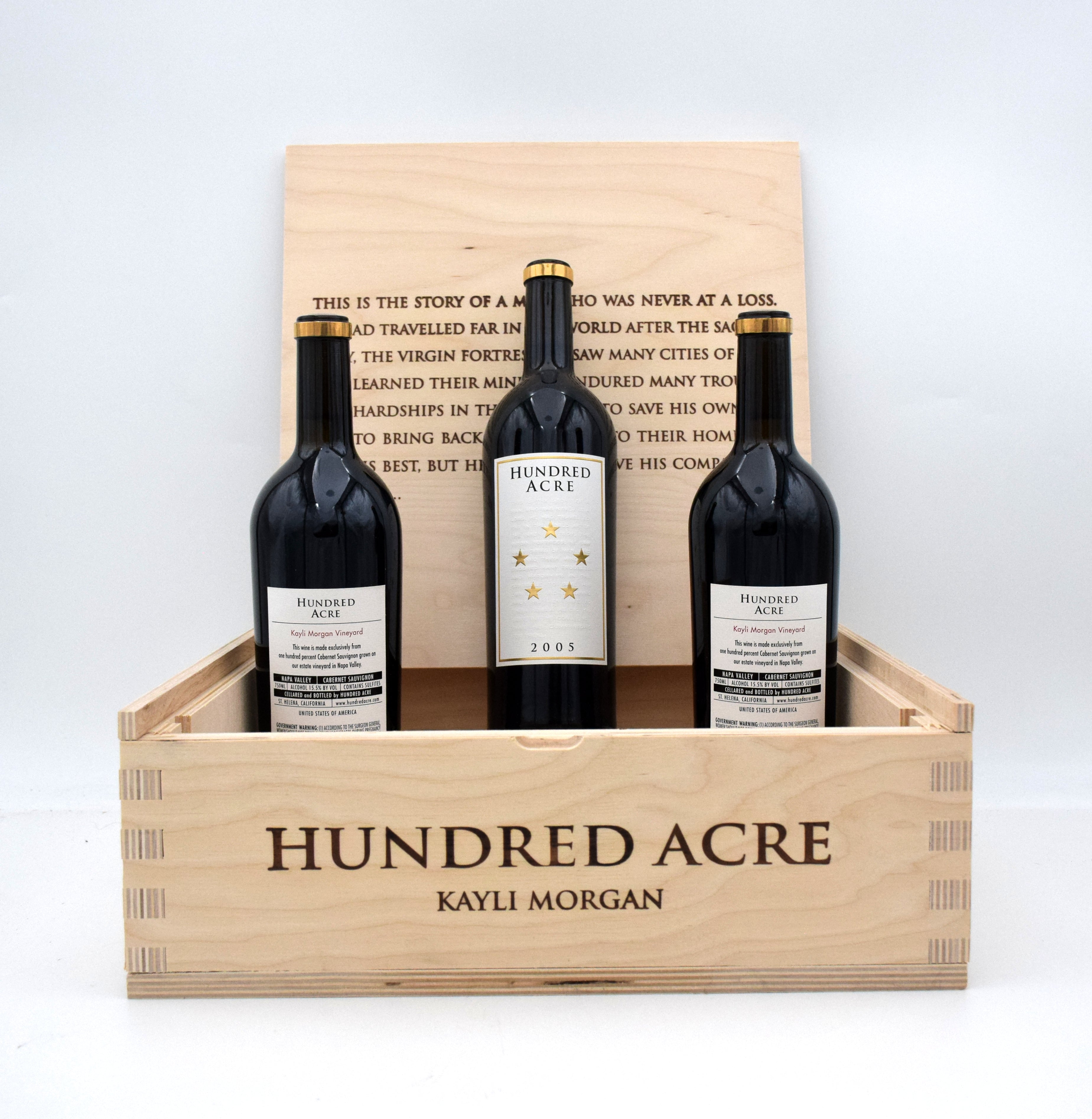 2005 Hundred Acre 'Kayli Morgan Vineyard' Cabernet Sauvignon (OWC) – FineLiquors