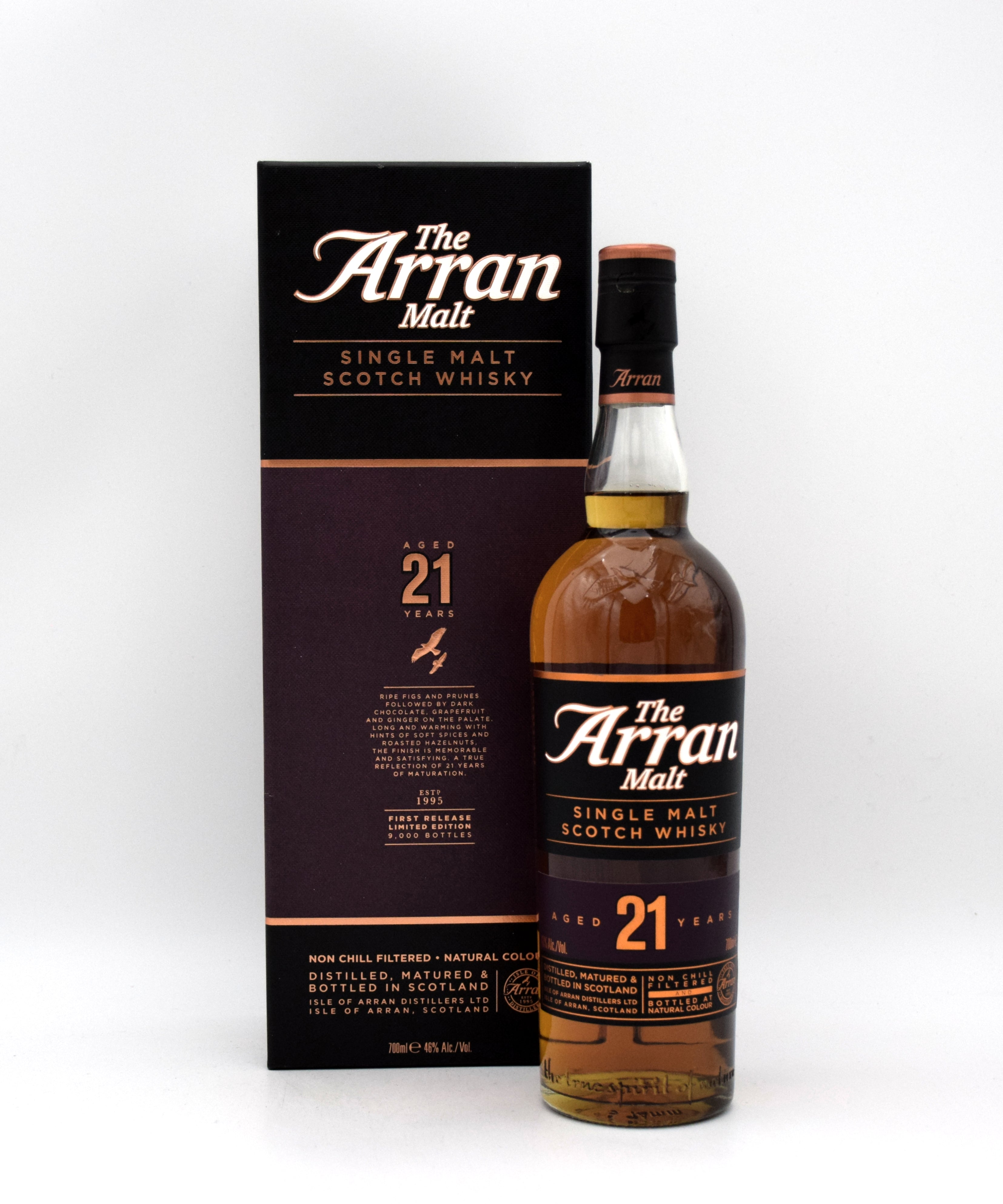 The Arran 21 Year 'Limited Edition' Single Malt Scotch (First Release ...
