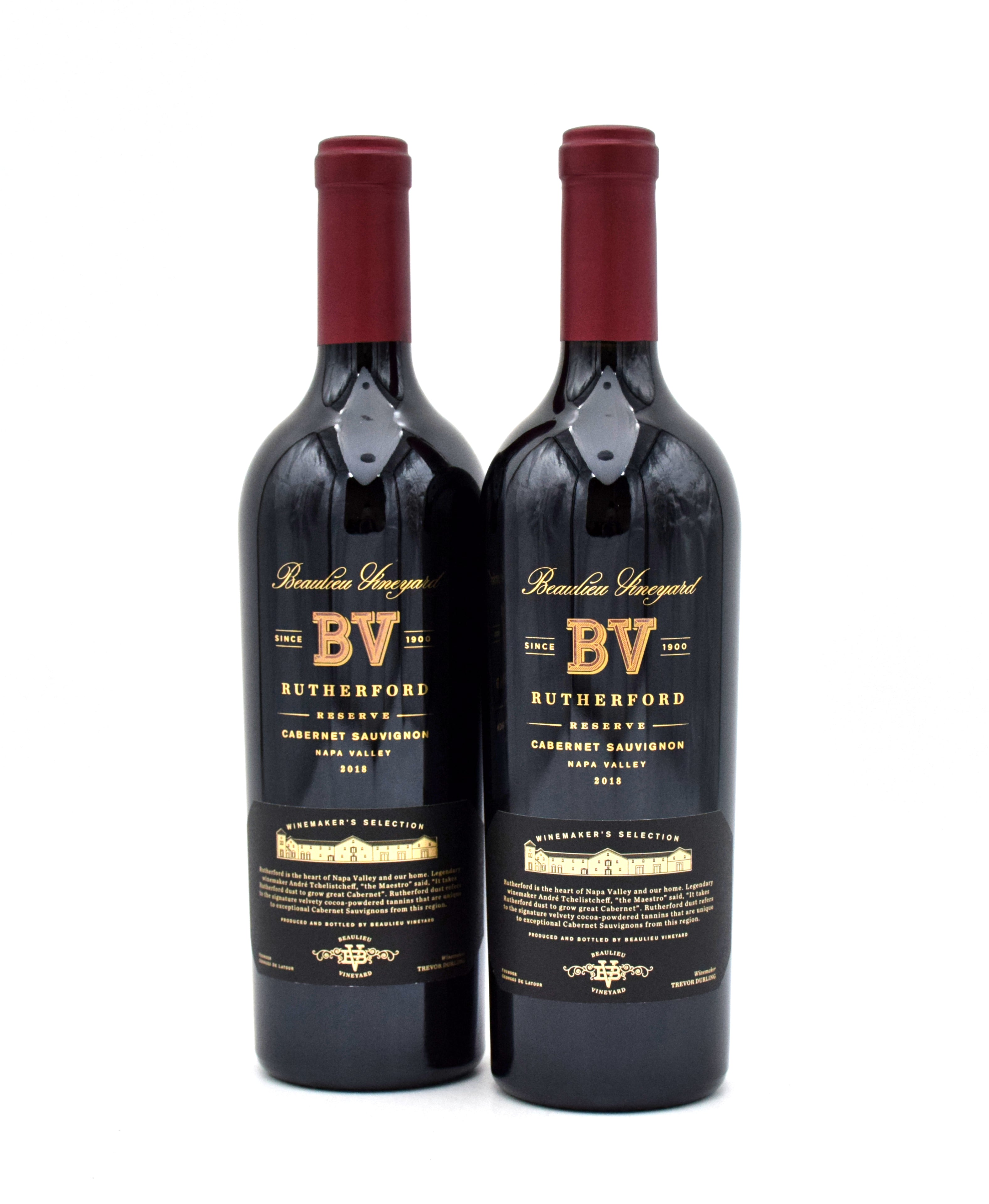 2018 Beaulieu Vineyard BV Rutherford Reserve Cabernet Sauvignon ...