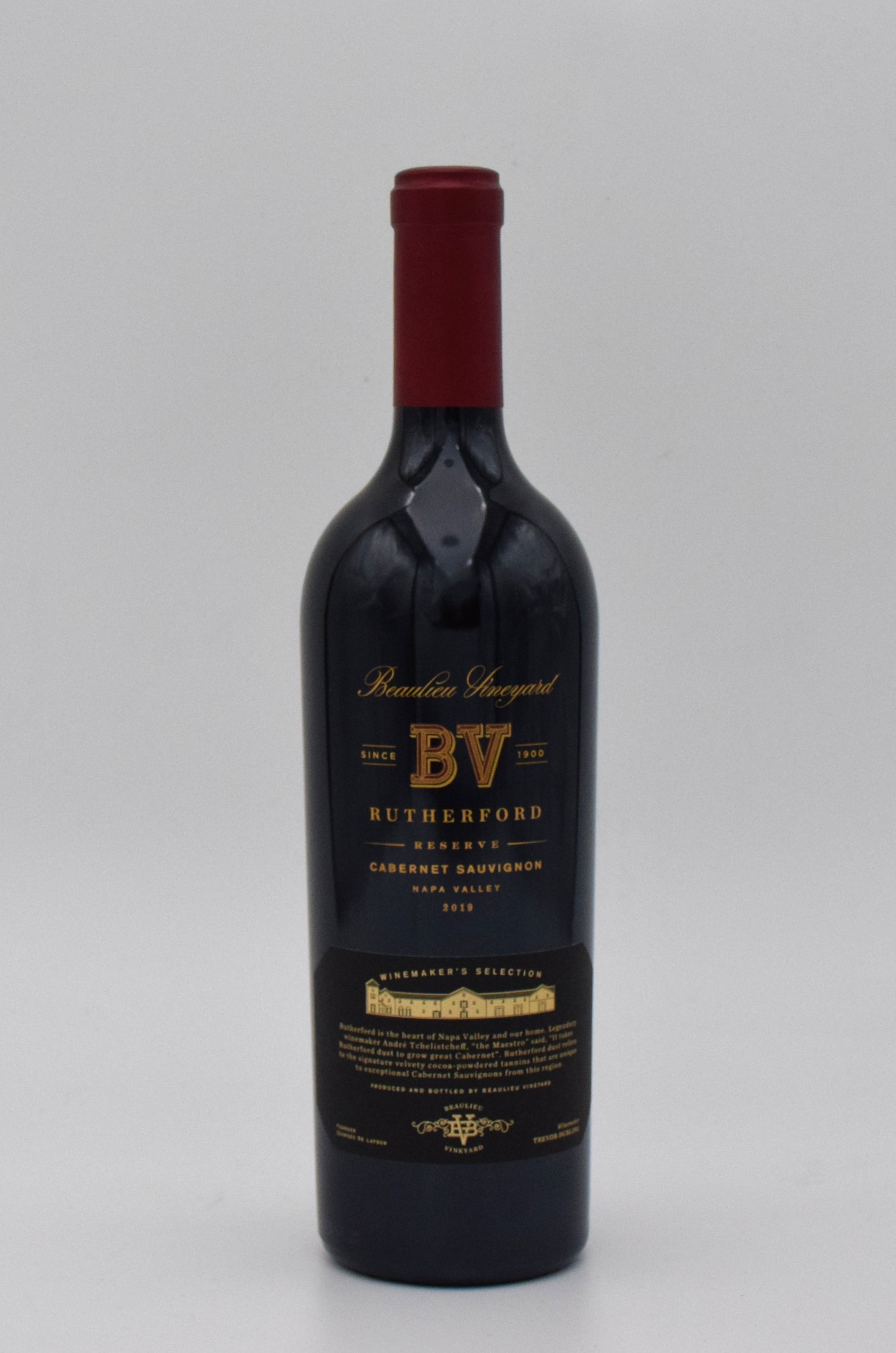 2019 Beaulieu Vineyard BV Rutherford Reserve Cabernet Sauvignon ...