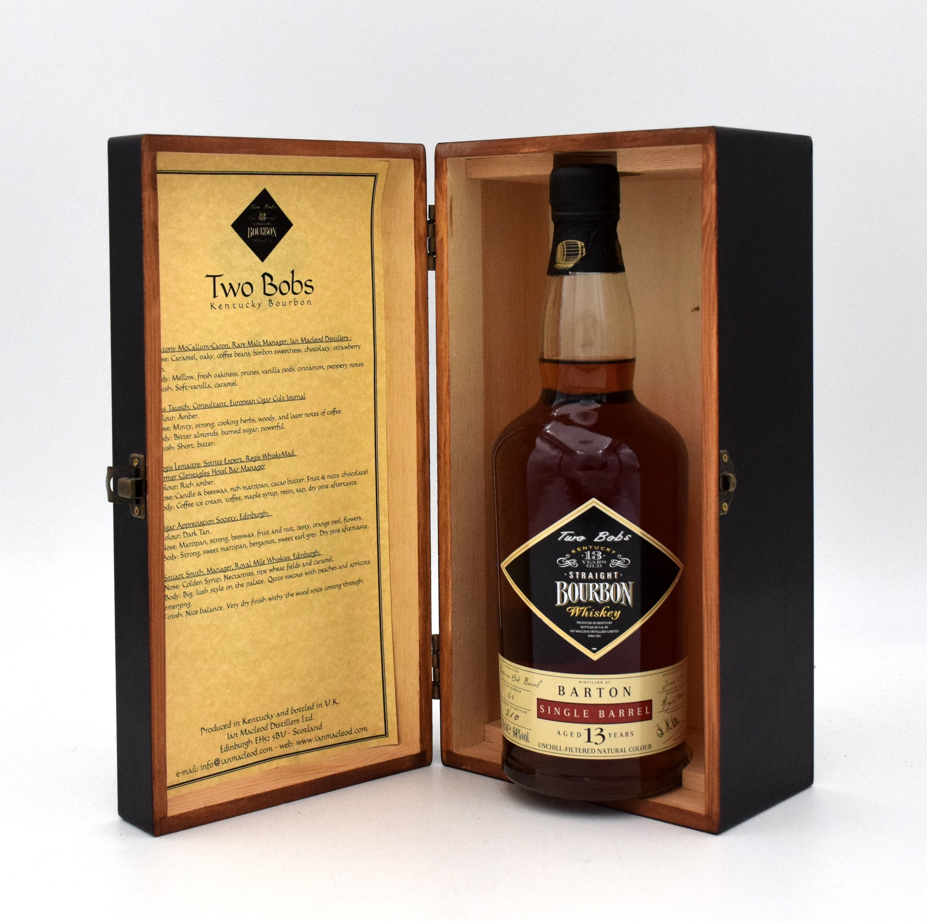 Barton 'Two Bob's' 13 Year Single Barrel Bourbon – FineLiquors