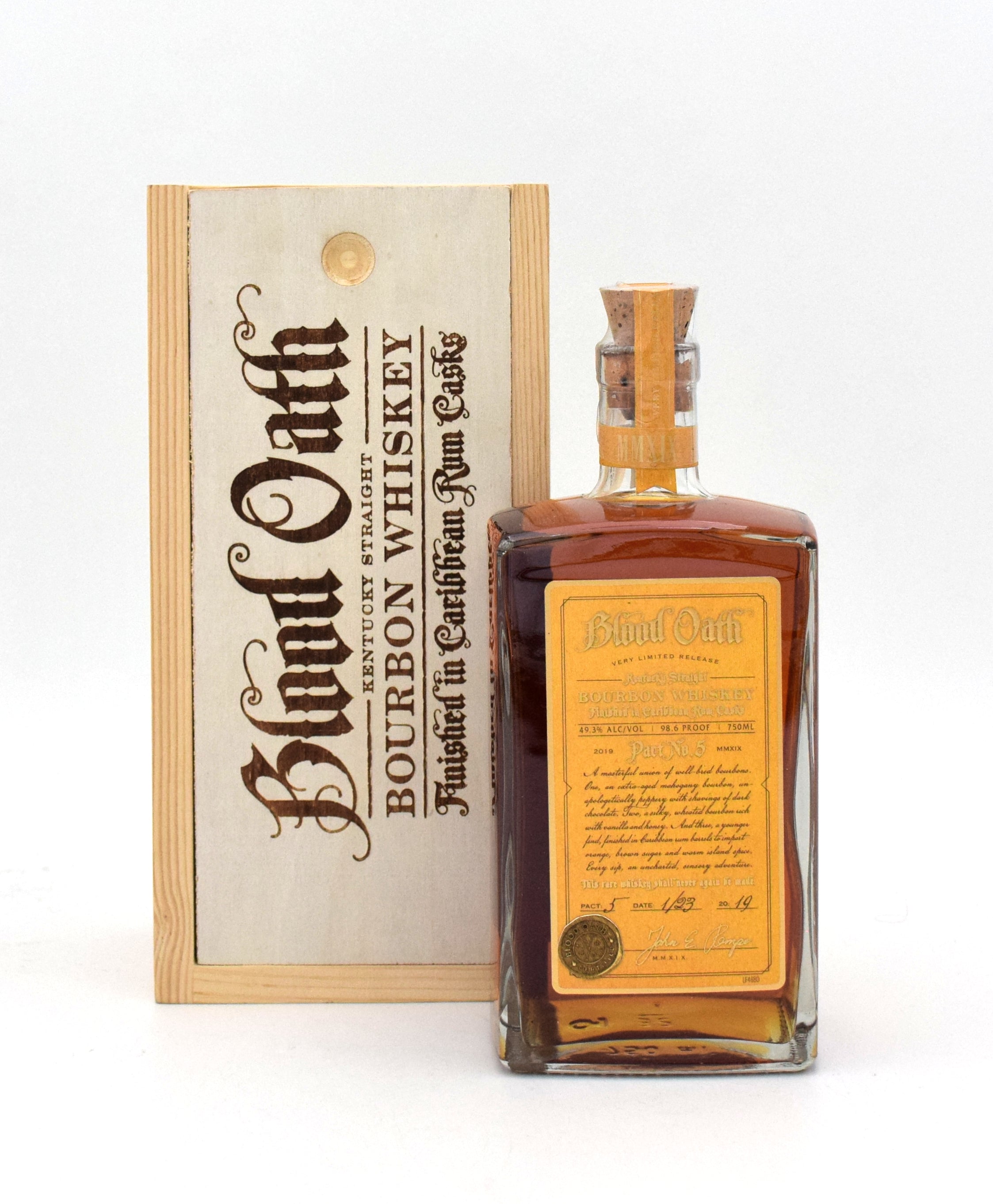 Blood Oath Pact Number 5 Bourbon – FineLiquors