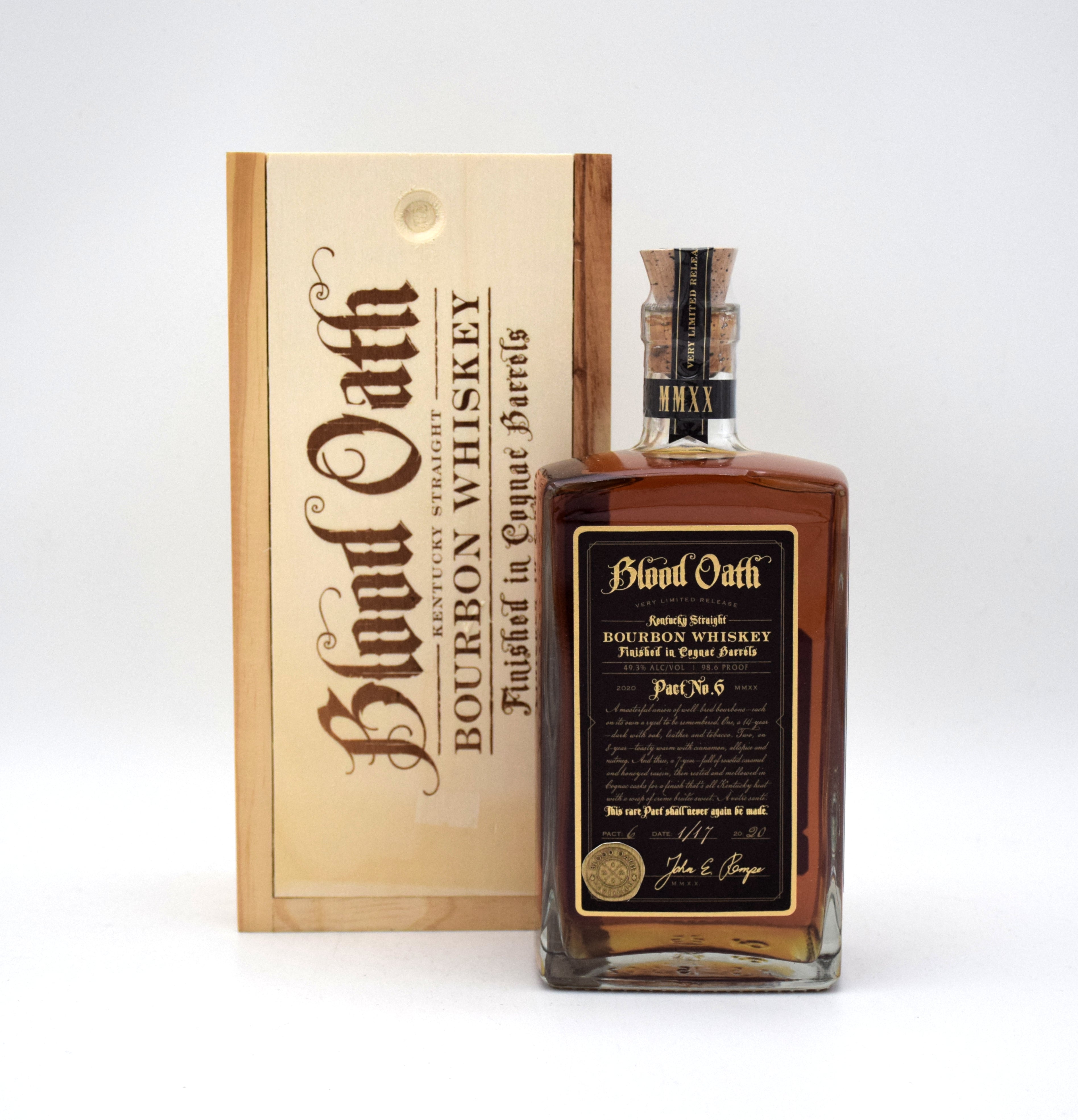 Blood Oath Pact Number 6 Bourbon – FineLiquors