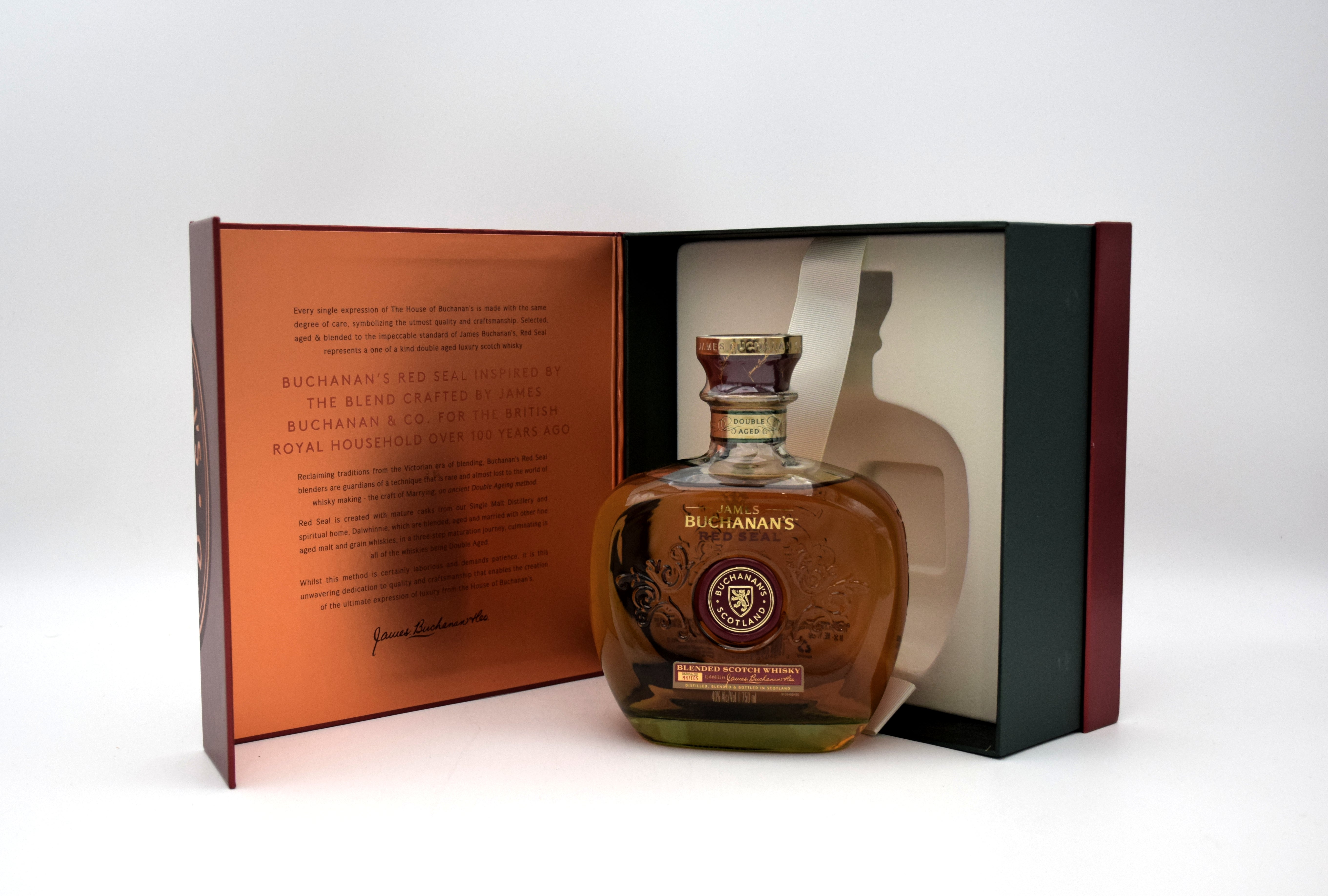 Buchanan's Red Seal 21 Year Blended Scotch Whisky – FineLiquors