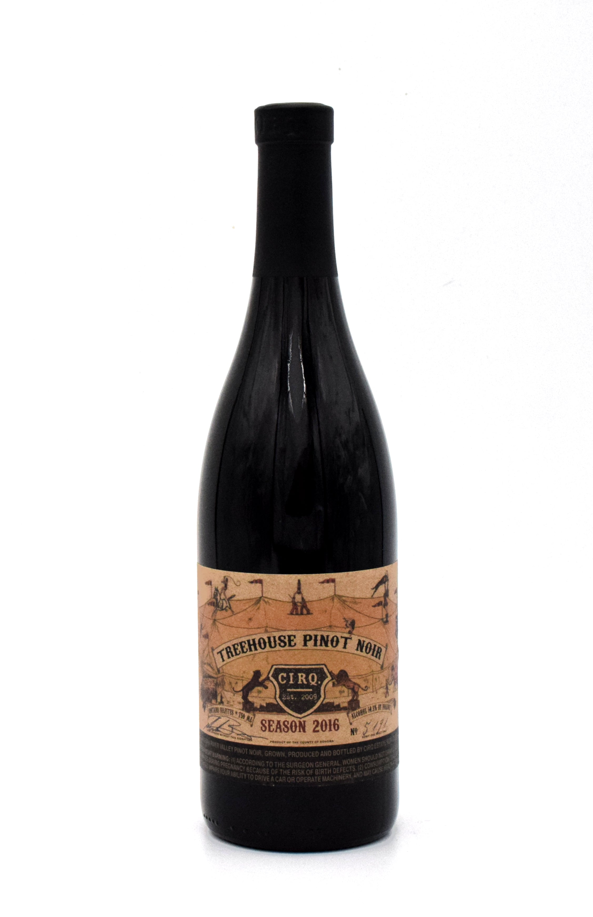 2016 Cirq Treehouse Vineyard Pinot Noir – FineLiquors