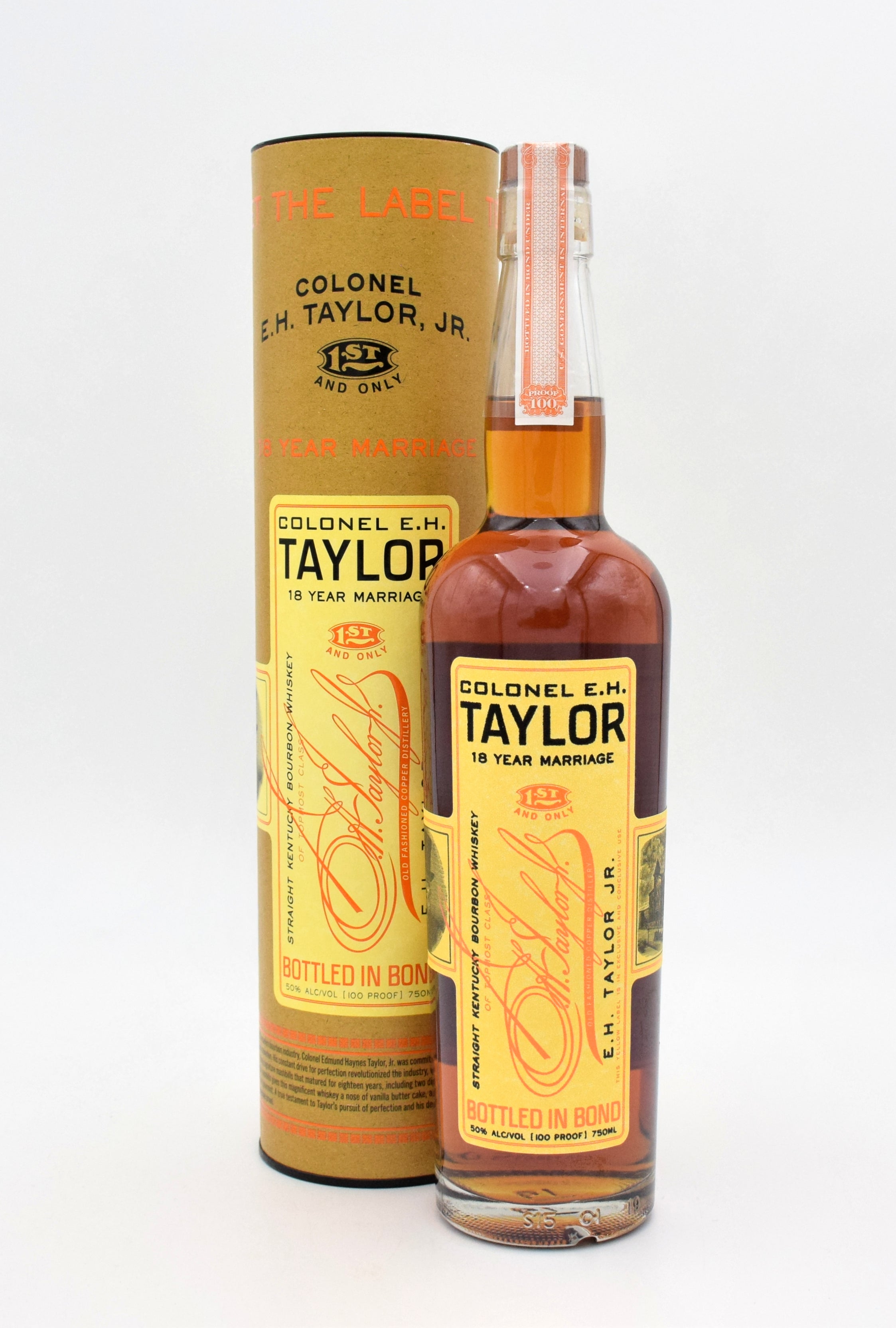 Colonel E.H. Taylor 18 Year Marriage Bourbon – FineLiquors