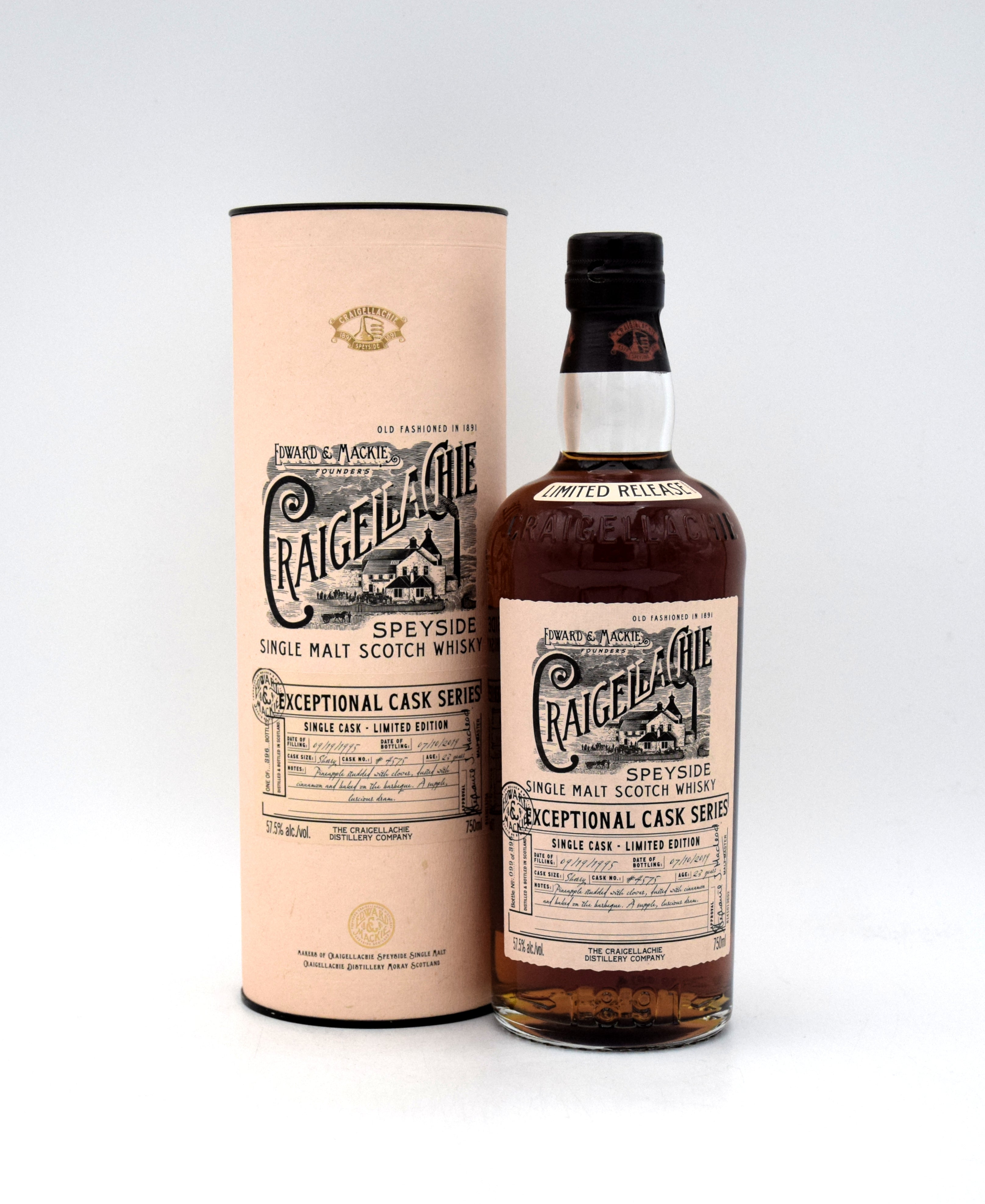 Craigellachie 'Exceptional Cask Series' Single Malt Scotch (Limited Ed ...