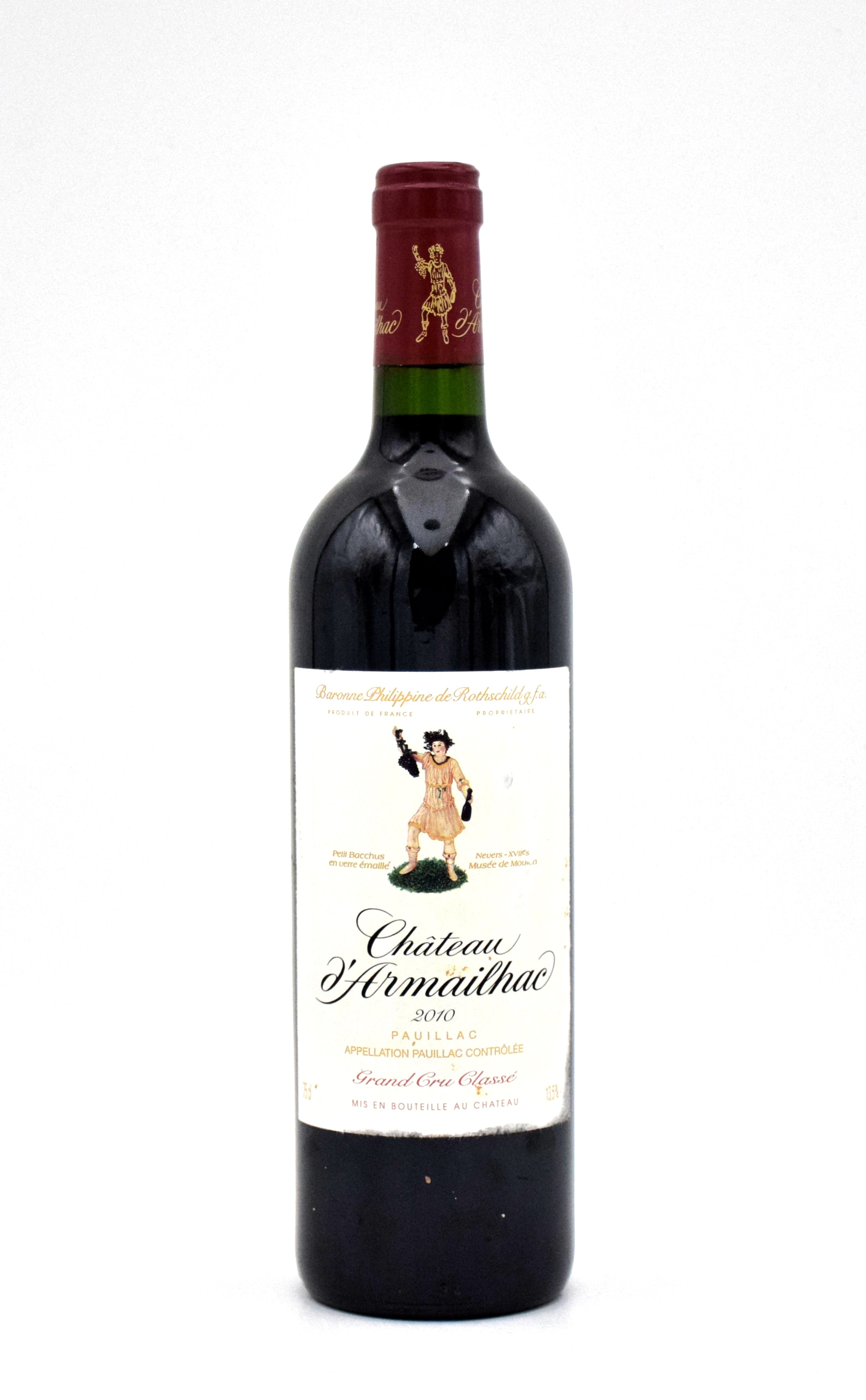 2010 Baron Philippe de Rothschild Chateau d'Armailhac – FineLiquors