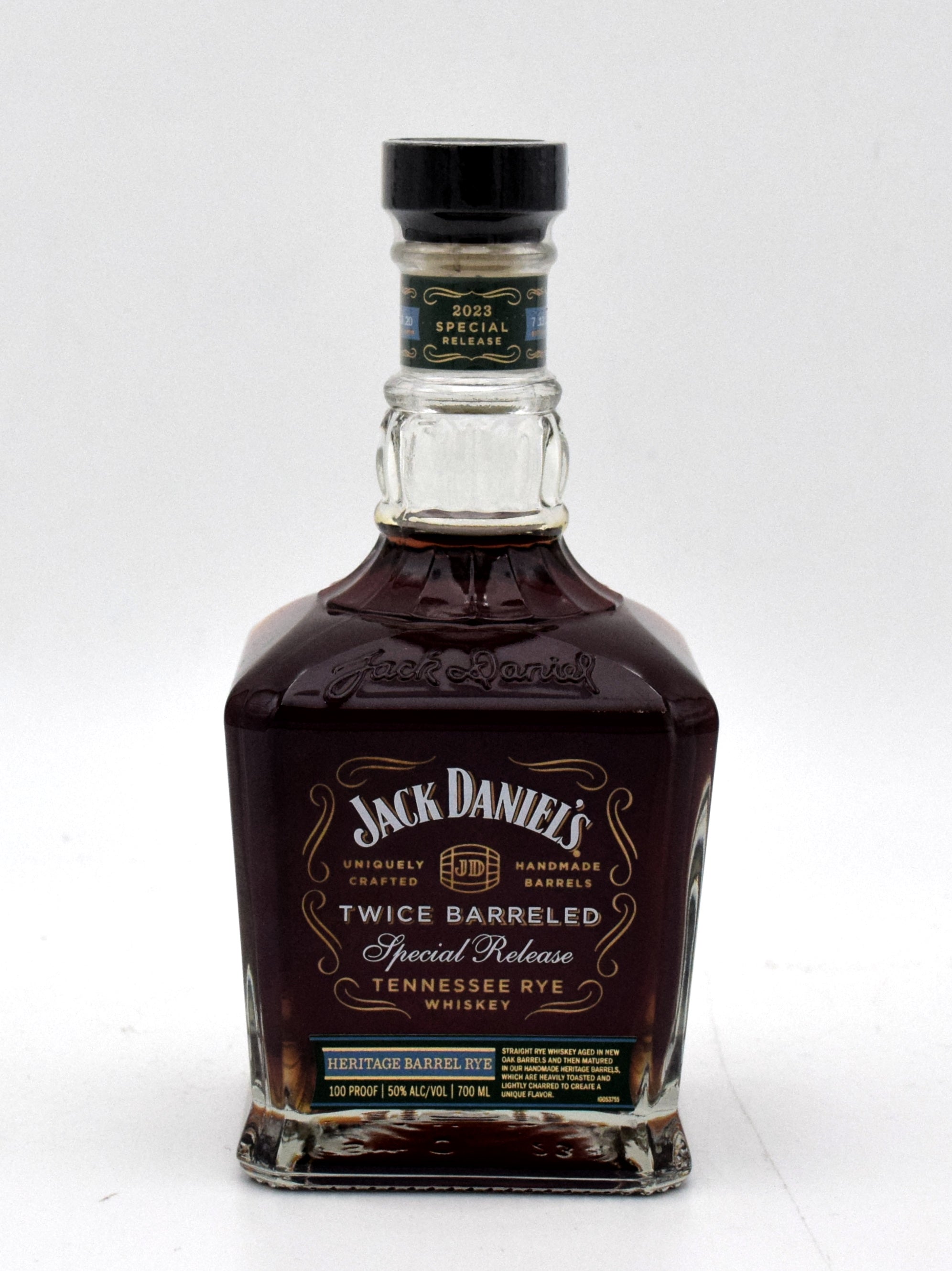 Jack Daniel's Special Release 'Twice Barreled' Heritage Barrel Rye Whi ...