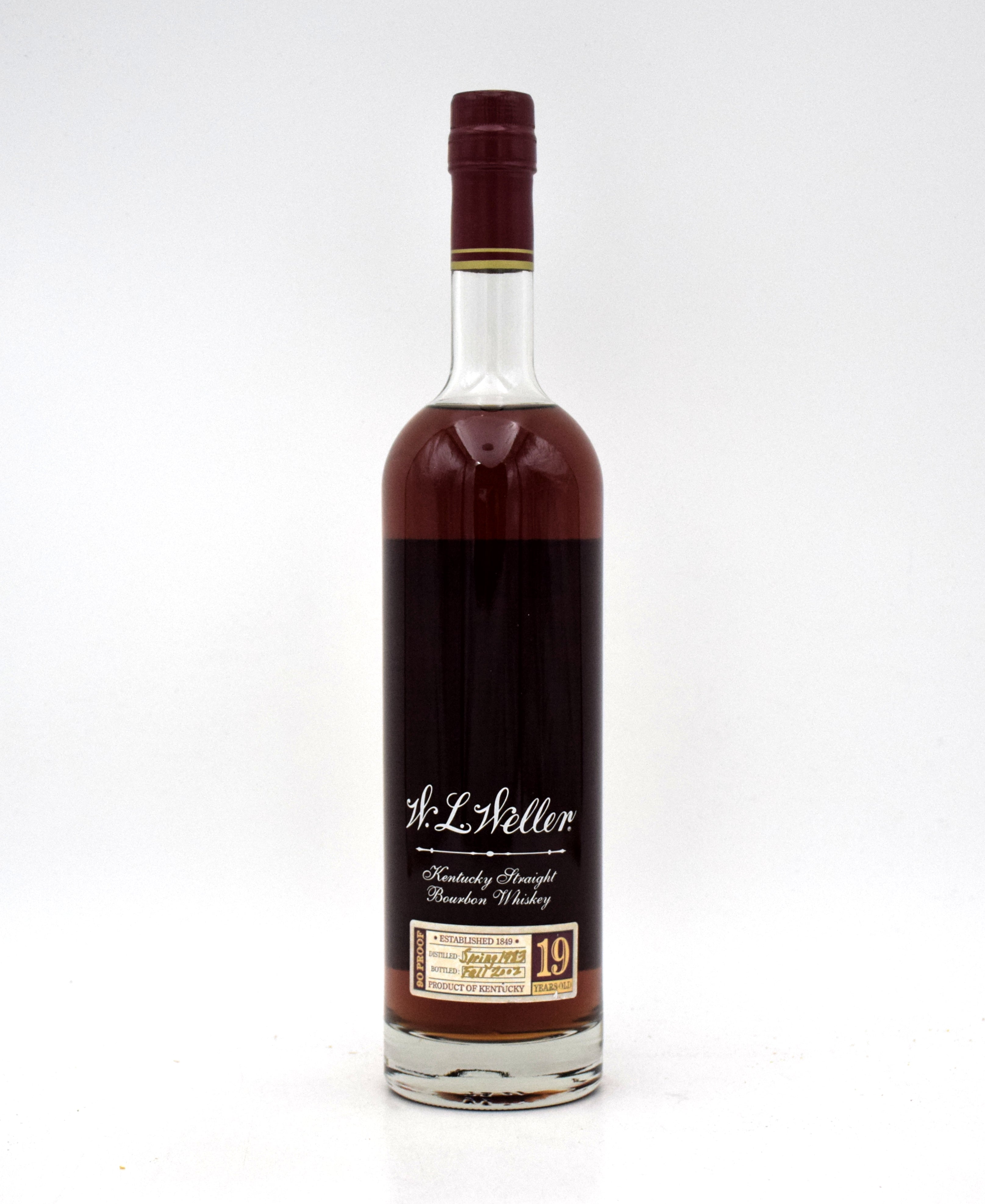 William Larue Weller Bourbon 19 Year, 2002 Release – FineLiquors