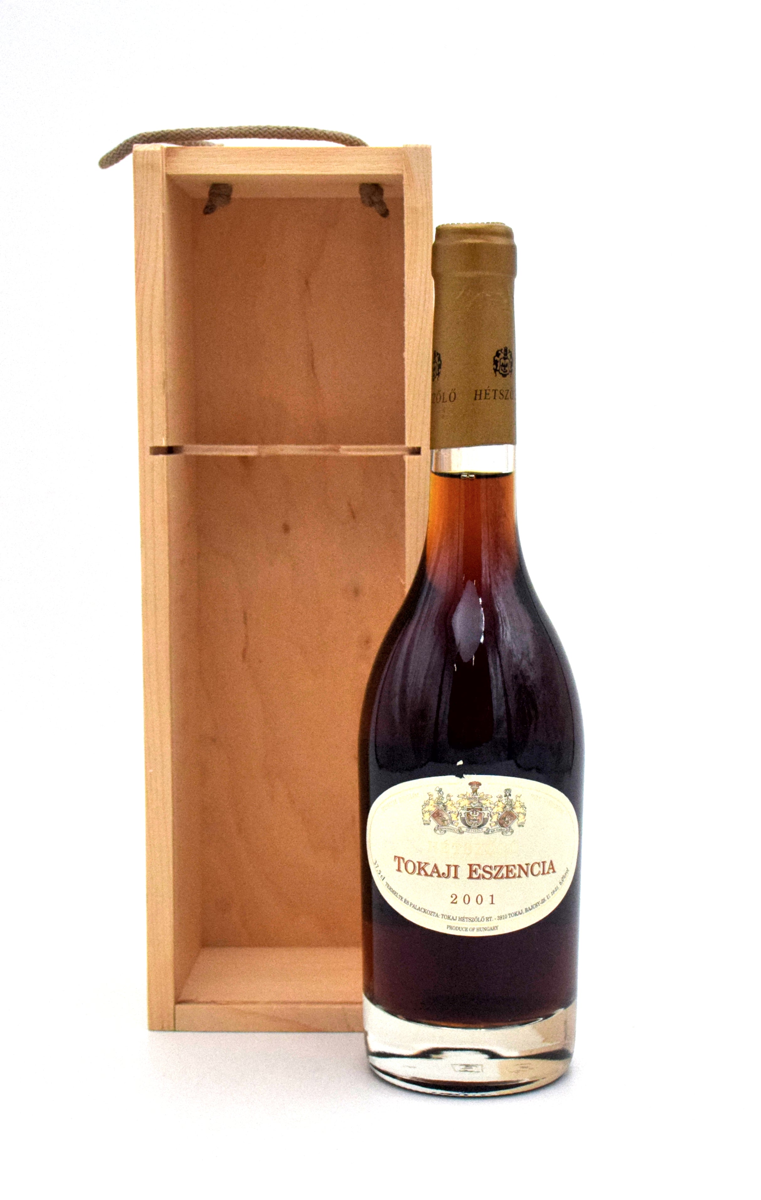 2001 Hetszolo Aszu Eszencia .375ml (with Box) – FineLiquors