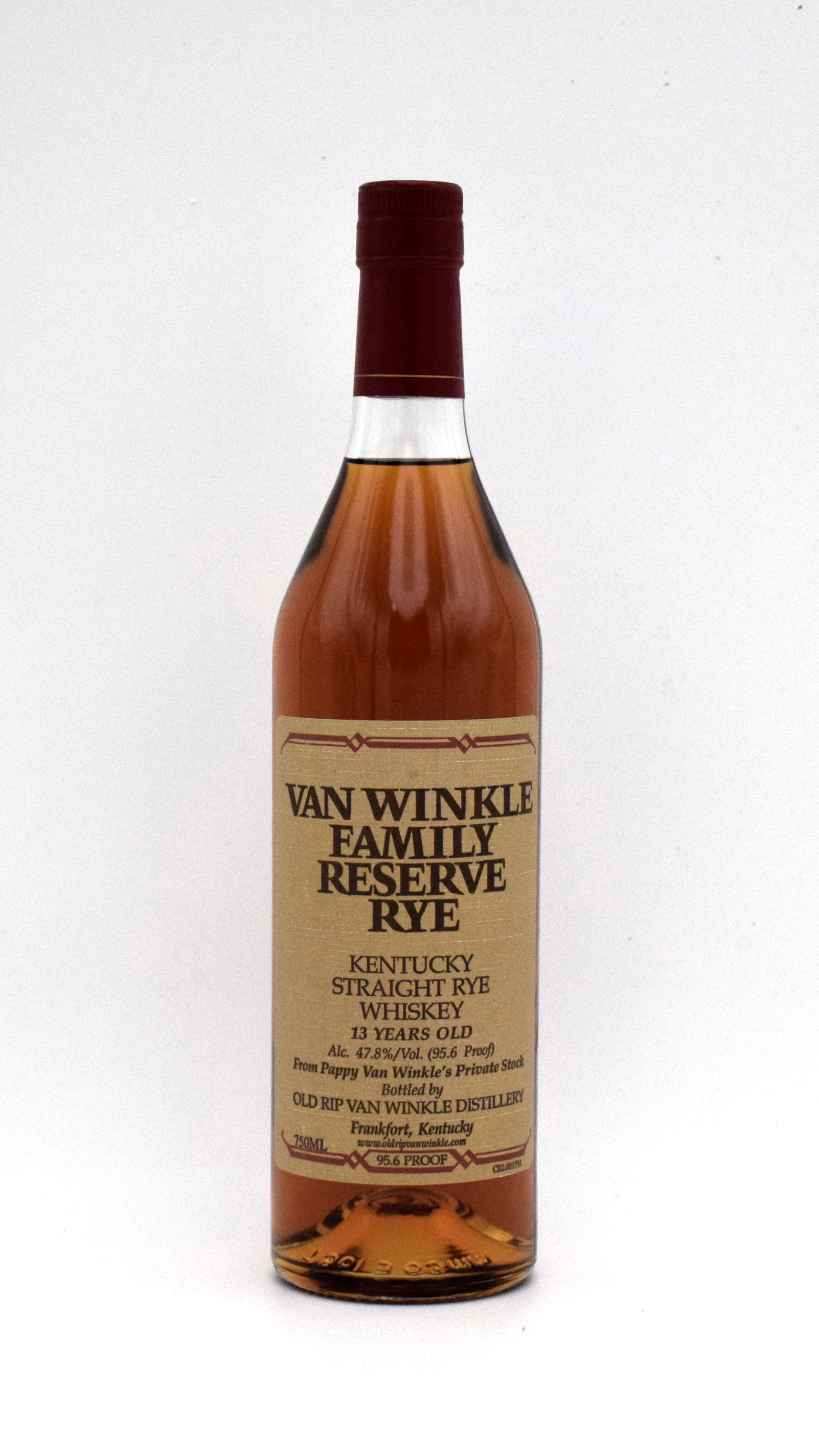 Pappy Van Winkle Family Reserve 13 Year Rye (2020 Release) – FineLiquors