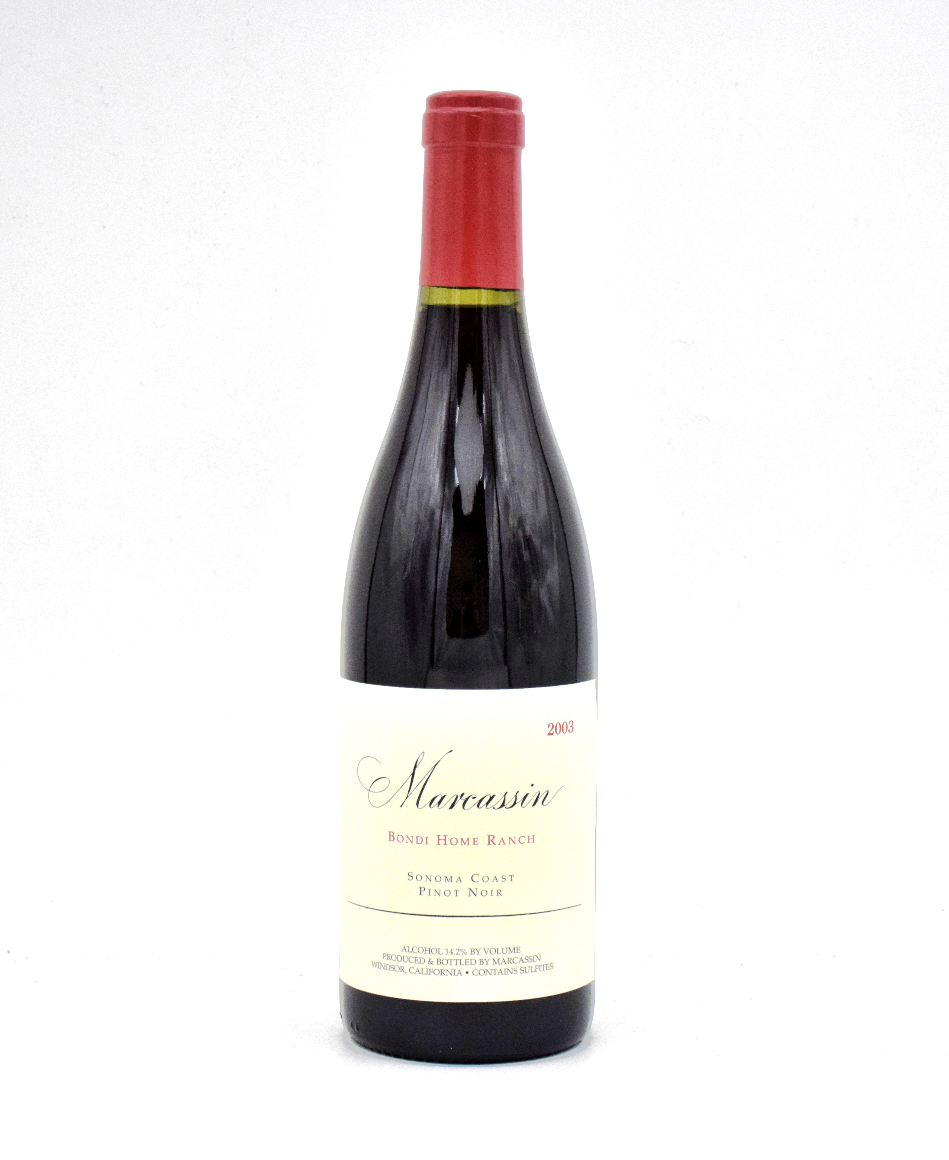 2003 Marcassin Bondi Home Ranch Pinot Noir – FineLiquors