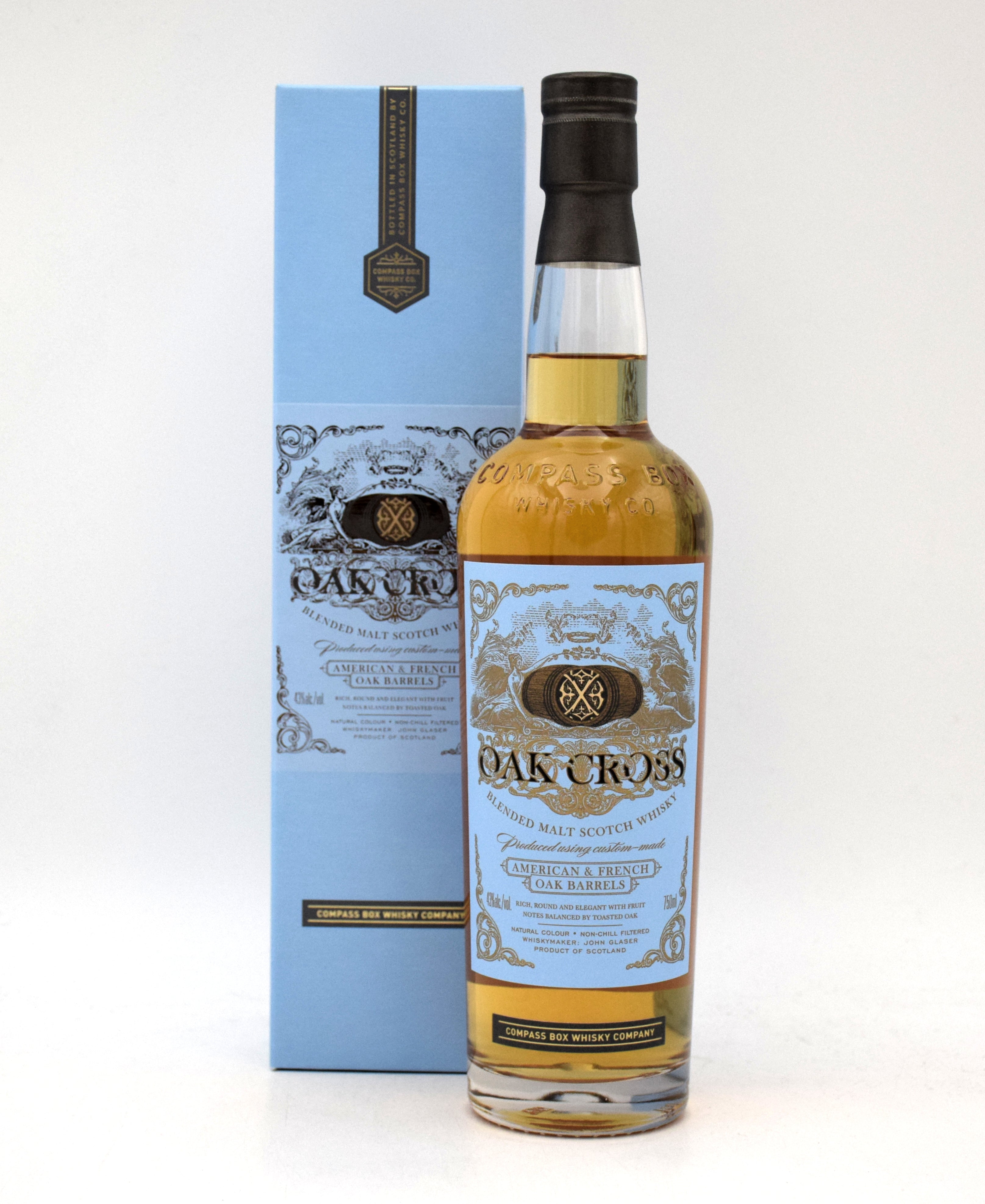 Compass Box 'Oak Cross' Blended Malt Scotch – FineLiquors