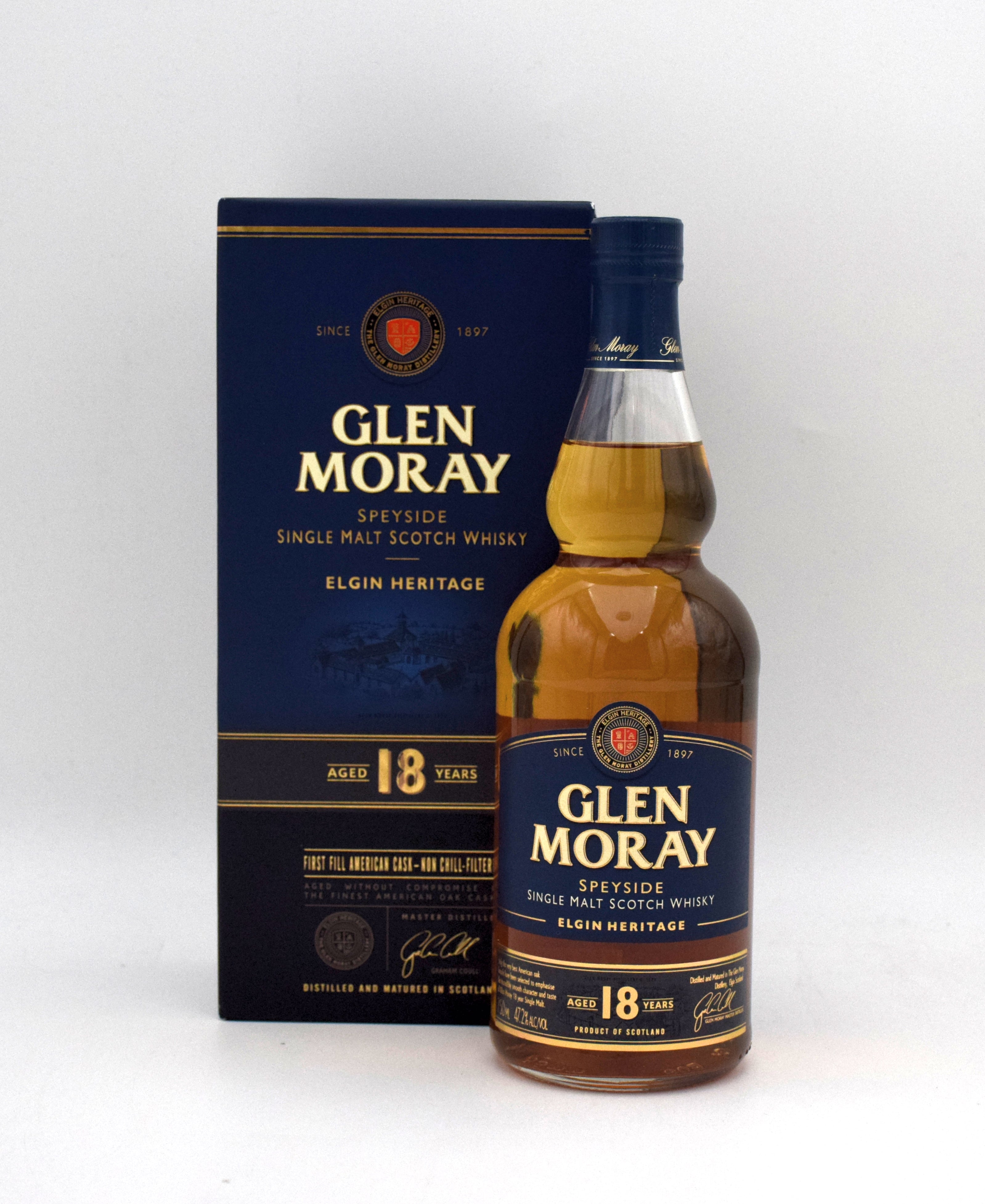 Glen Moray 18 Year 'Heritage' Single Malt Scotch – FineLiquors