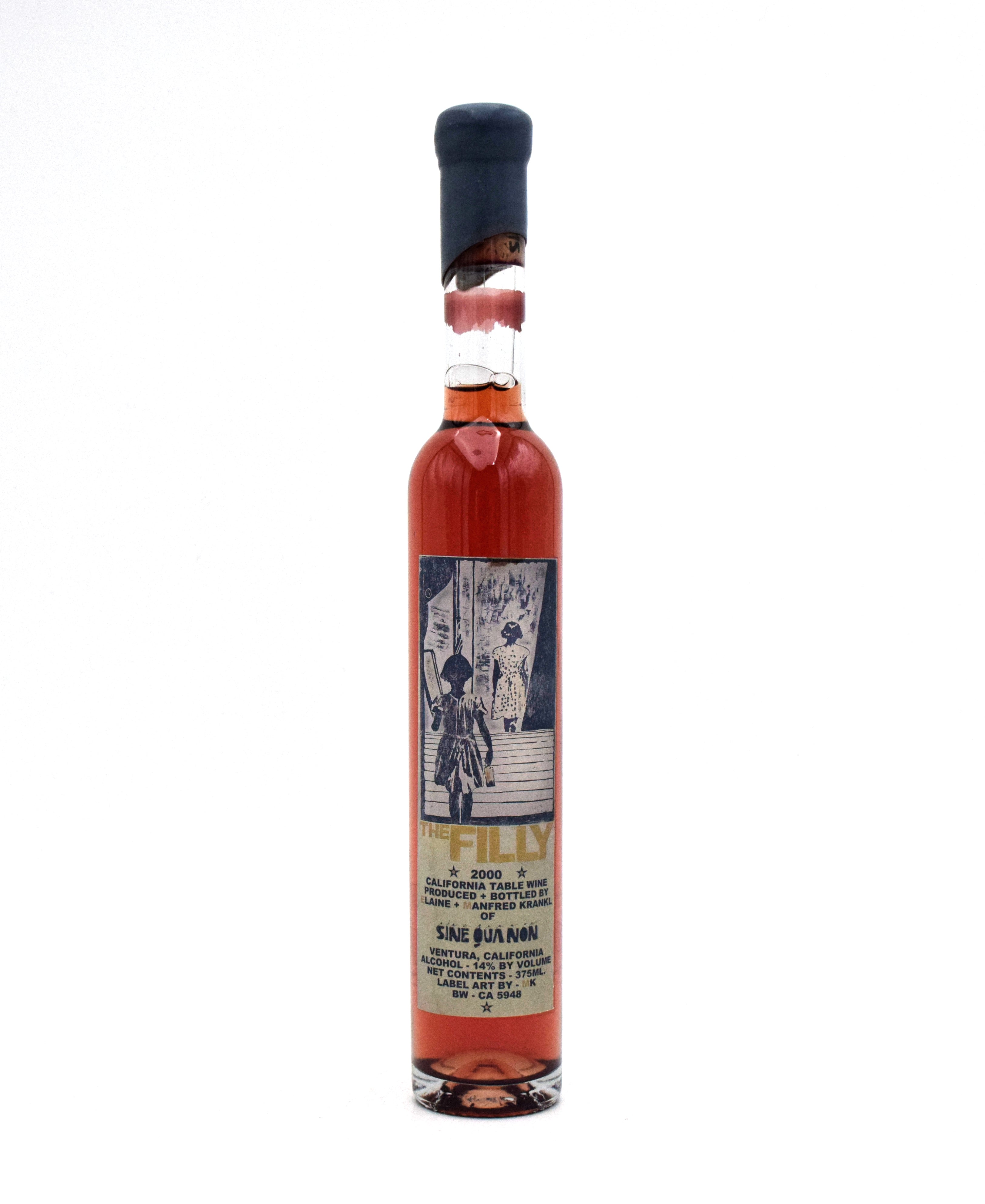 2000 Sine Qua Non 'The Filly' Rose (375ML) – FineLiquors
