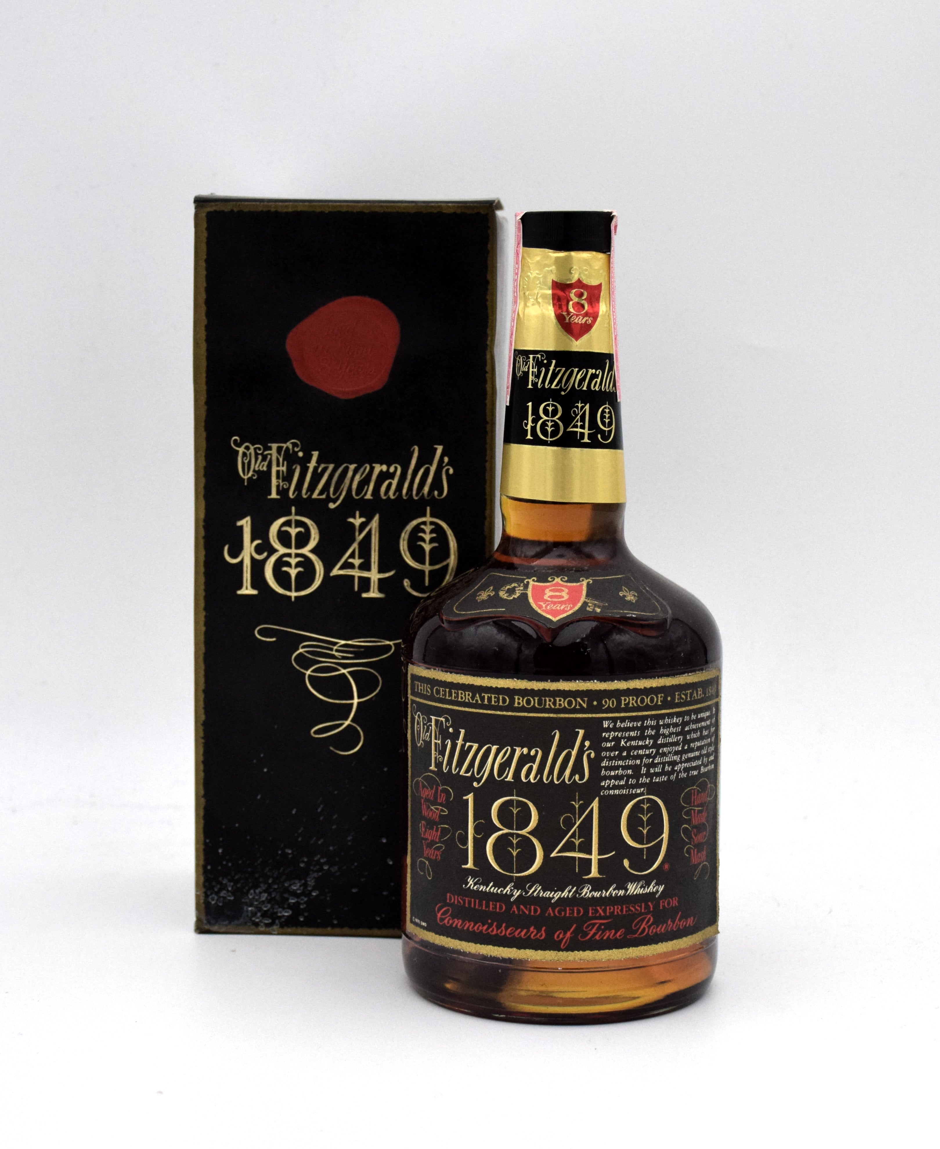 1849 Old Fitzgerald 8 Year Old Bourbon - 1984 Vintage – FineLiquors