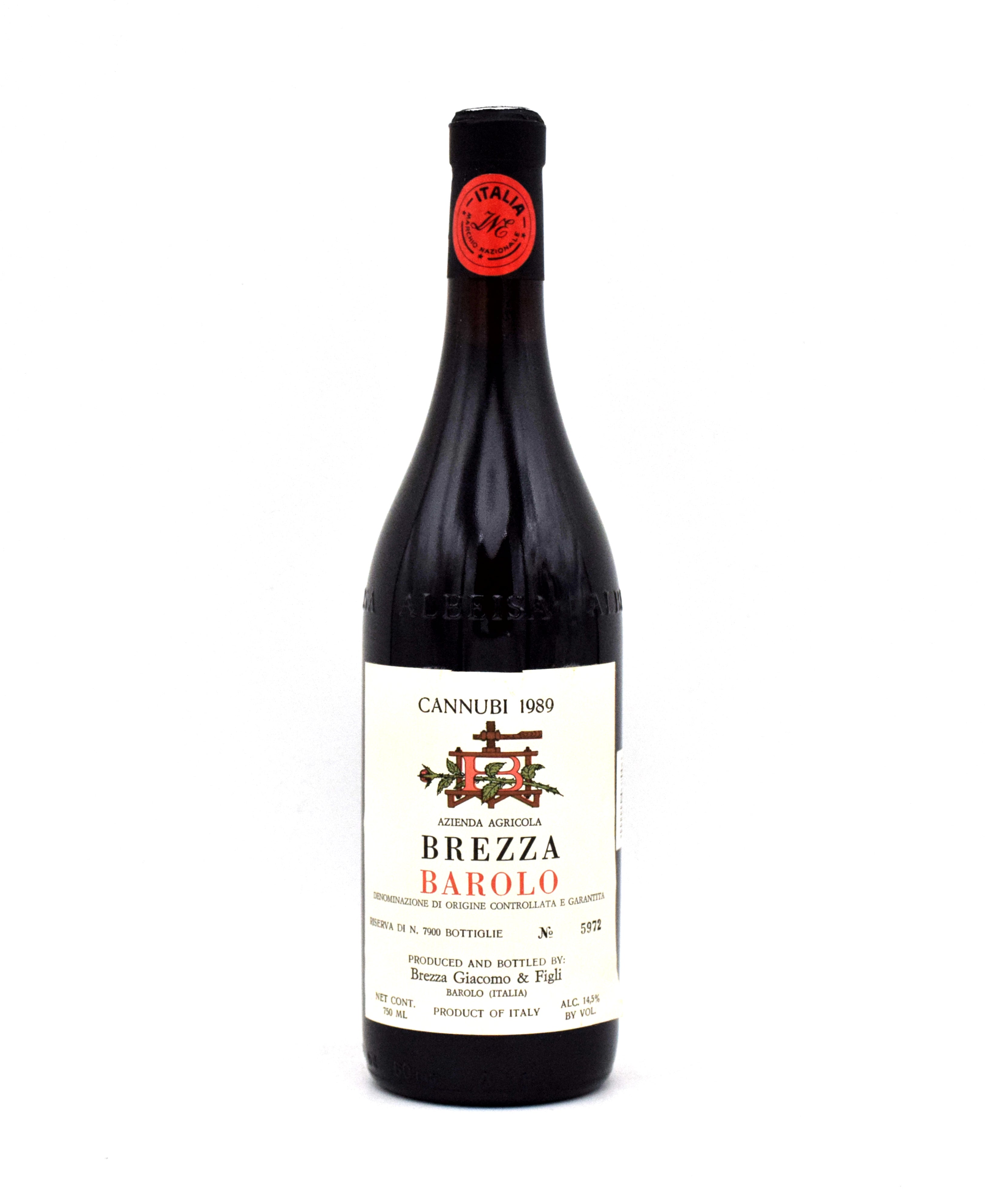 1989 Brezza Barolo Cannubi – FineLiquors