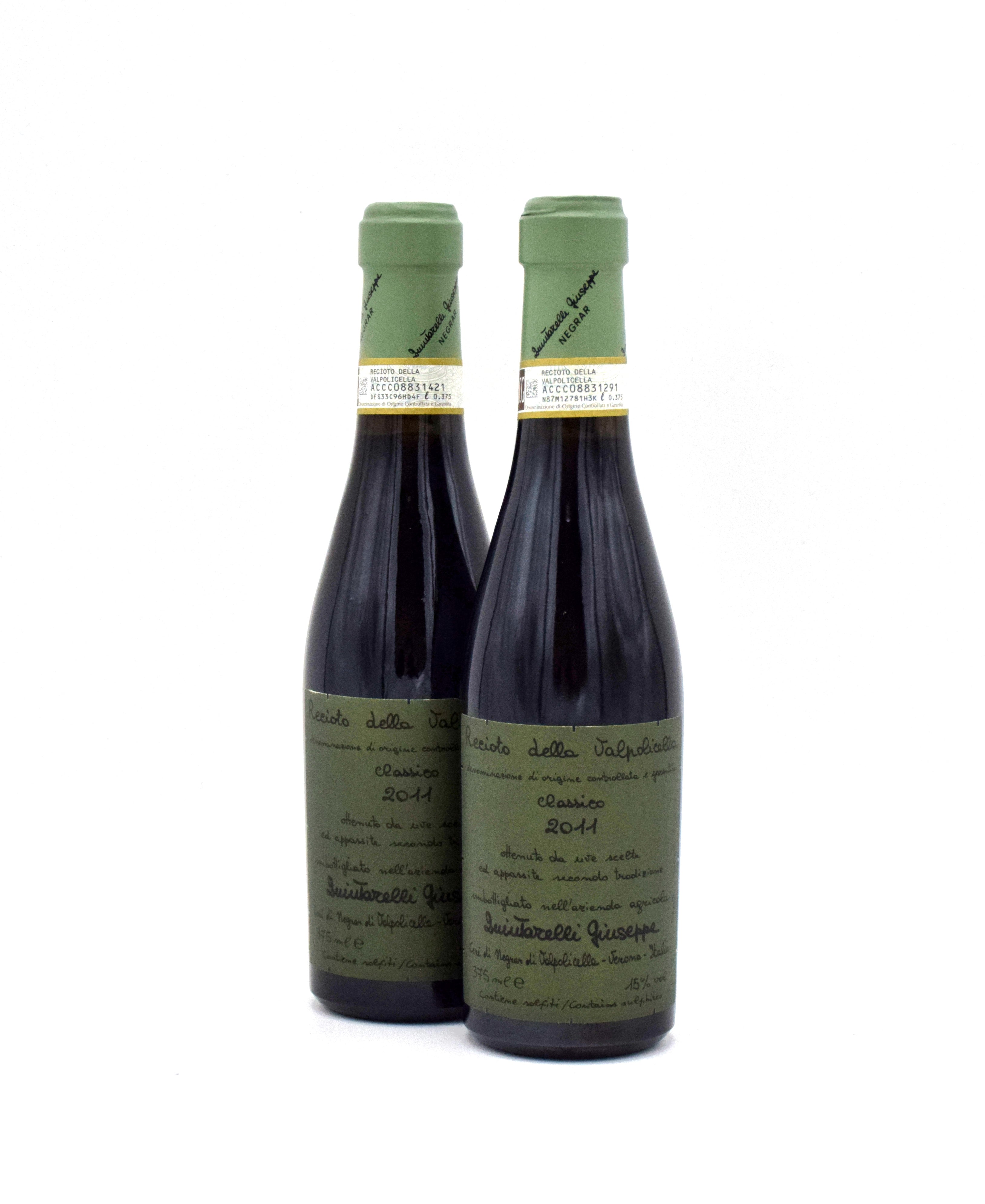 2011 Giuseppe Quintarelli Recioto della Valpolicella Classico DOCG .37 ...