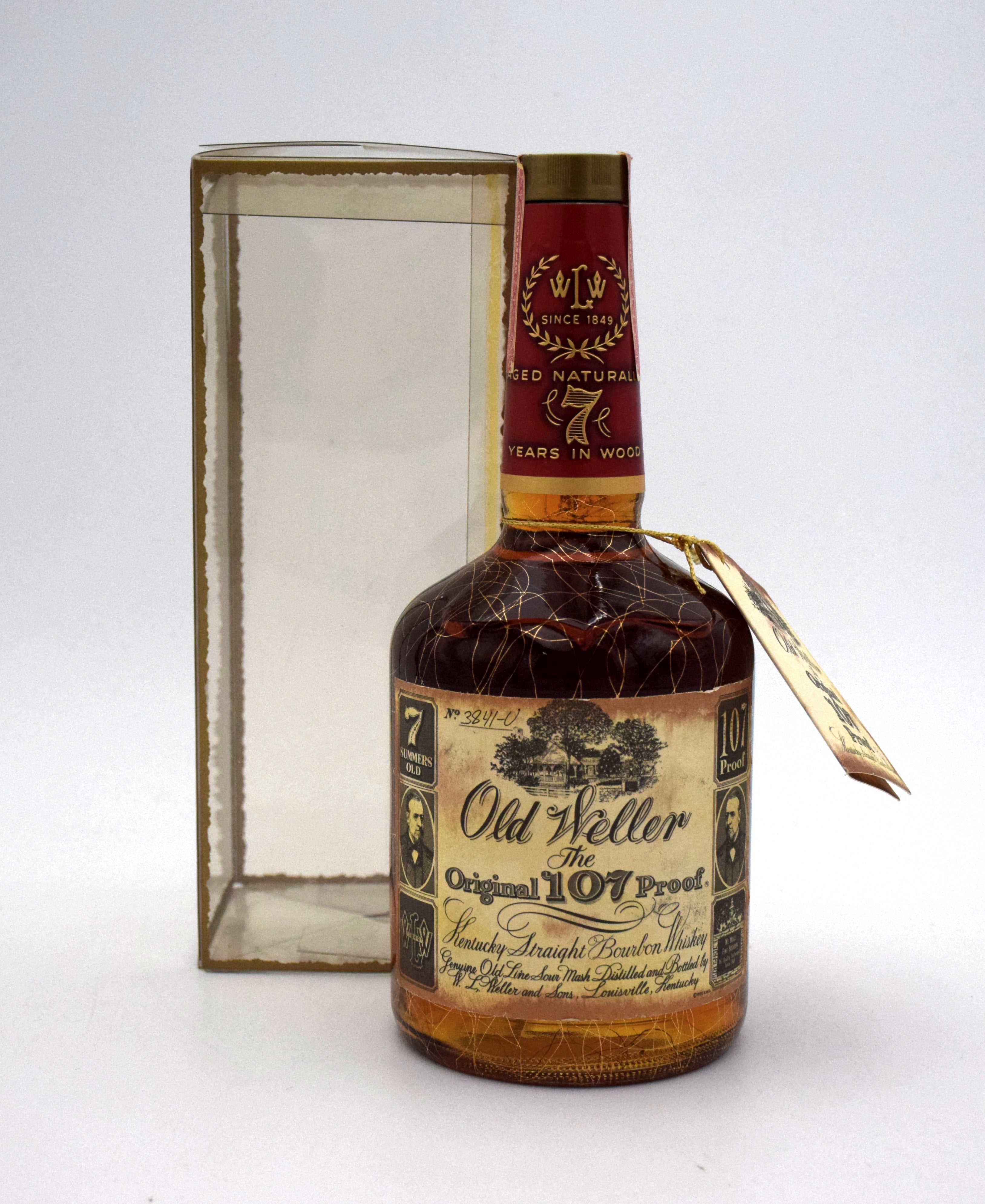 Old Weller Original 107 "Gold Vein" 7 Year Wheated Bourbon (1982 Vinta ...