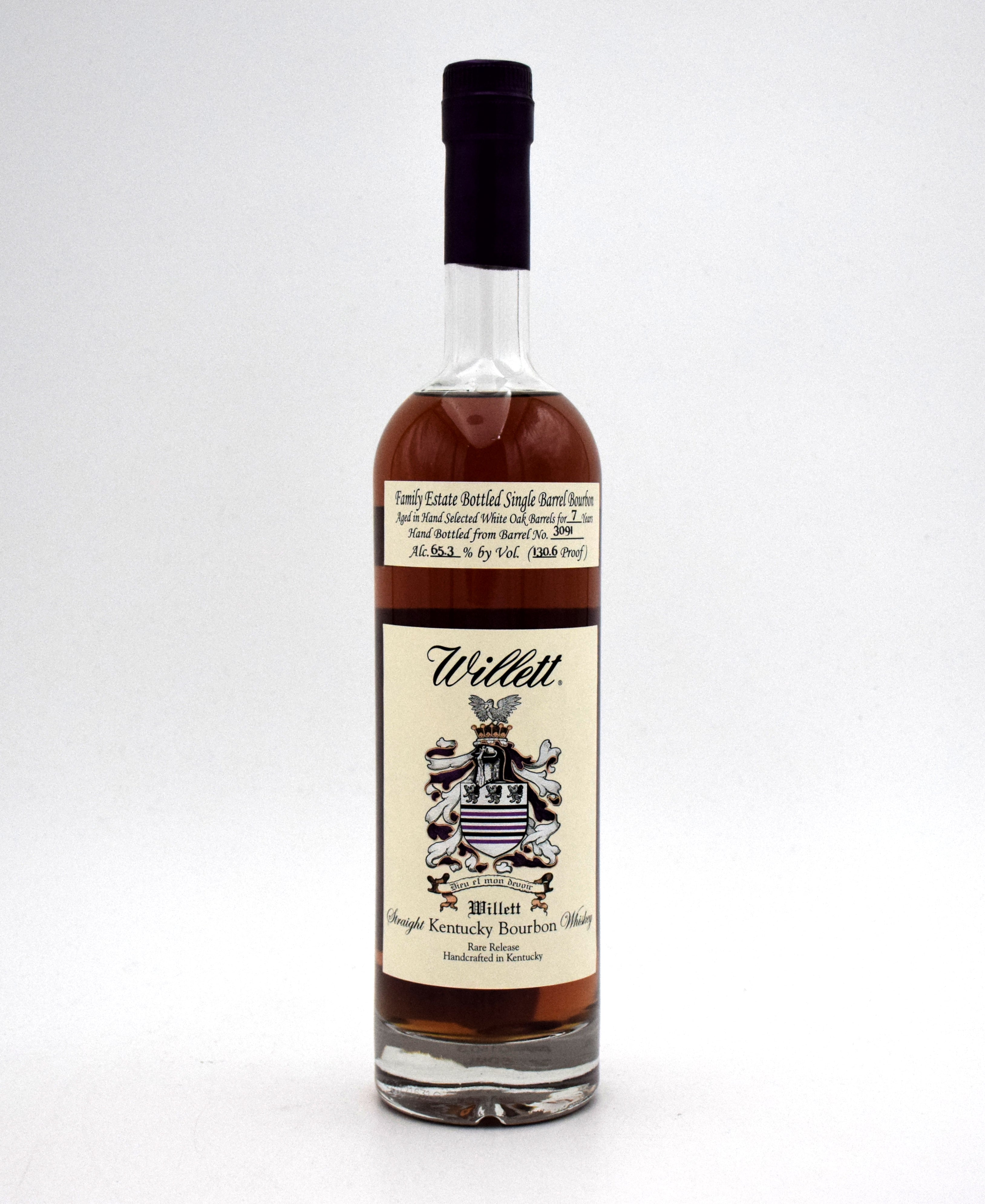 Willett Family Estate 7 Year Bourbon Barrel Number 3091 (Johnny Exotic ...