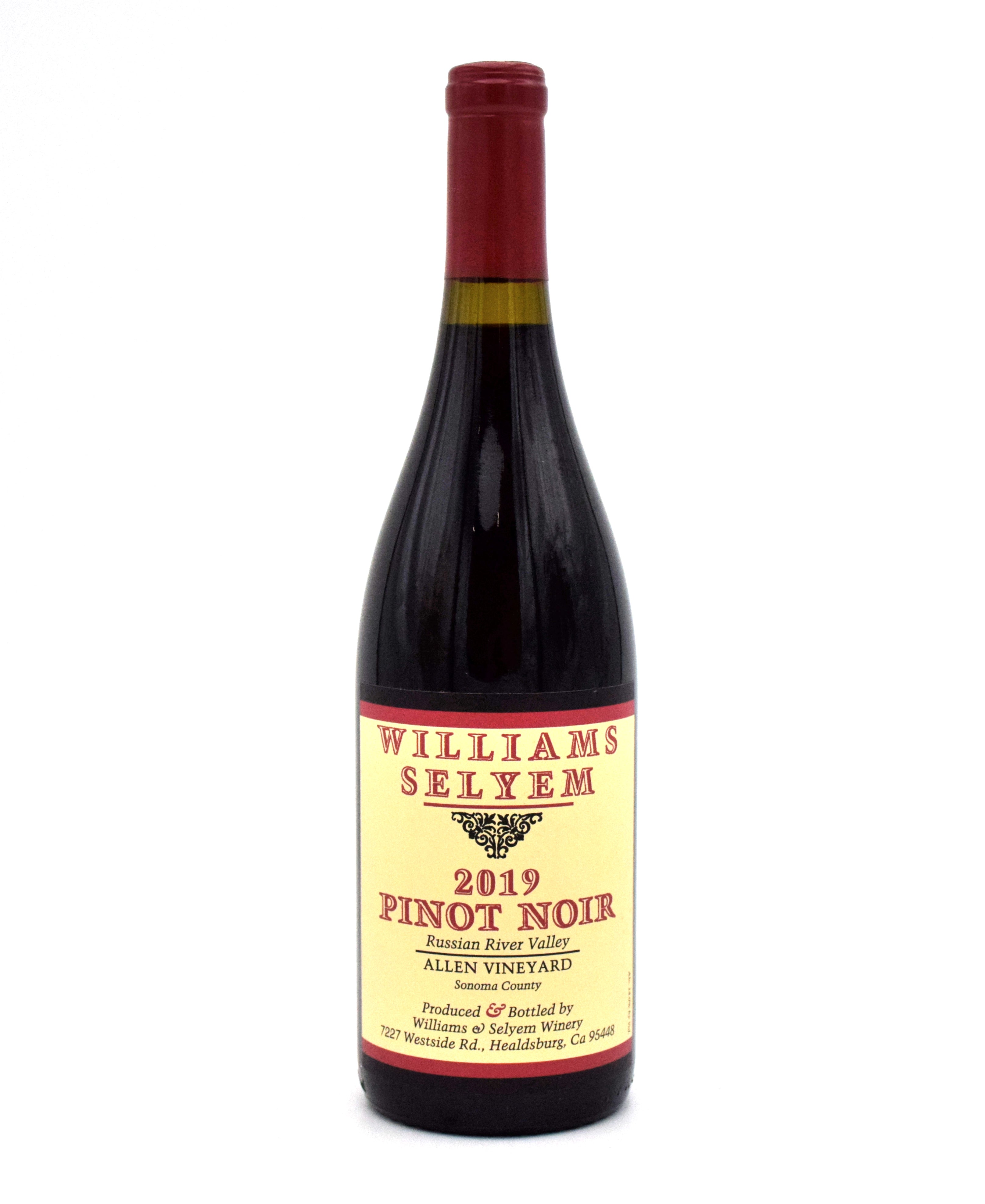 2019 Williams Selyem Allen Vineyard Pinot Noir – FineLiquors