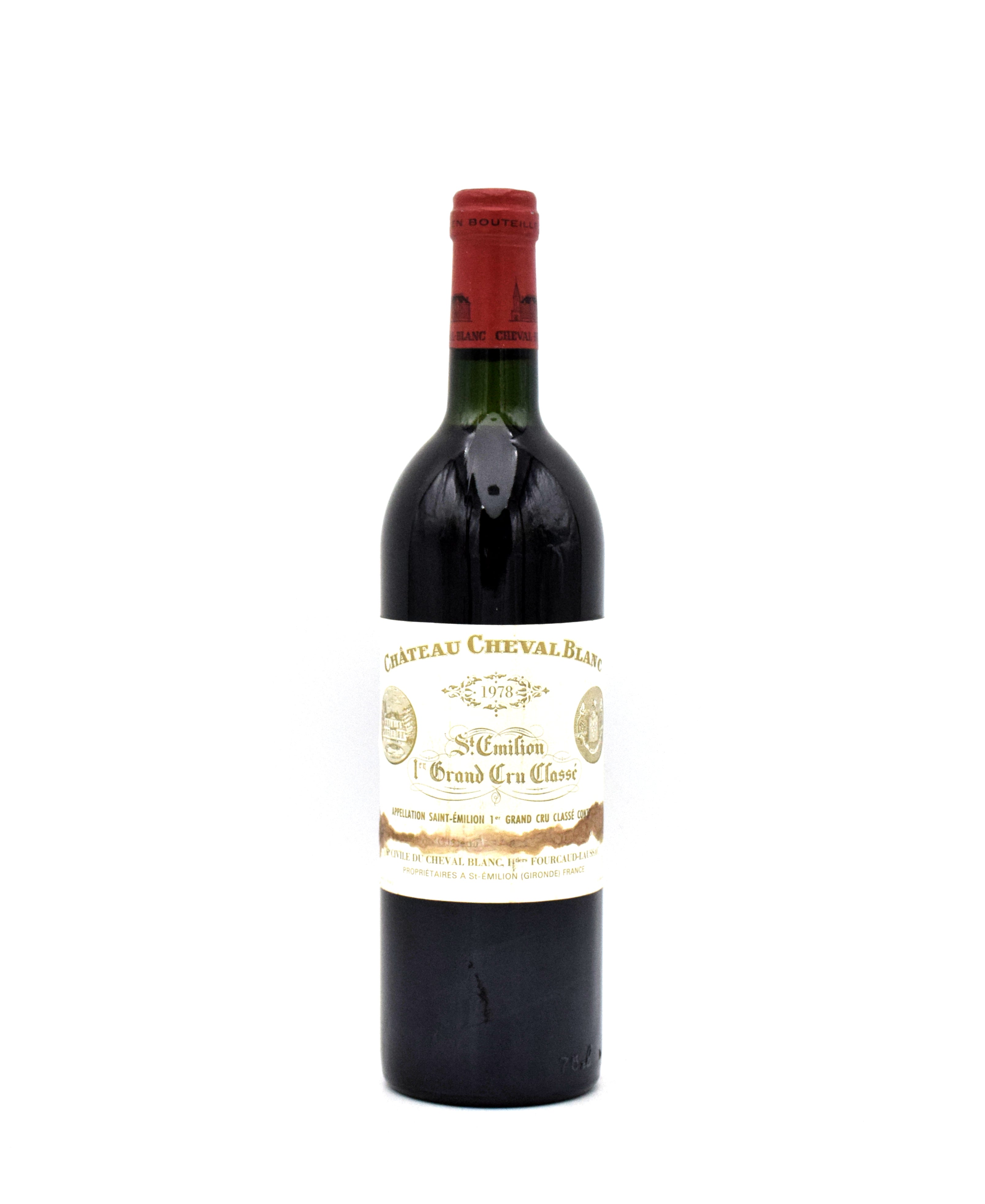 1978 Chateau Cheval Blanc (Lightly Stained Label) – FineLiquors