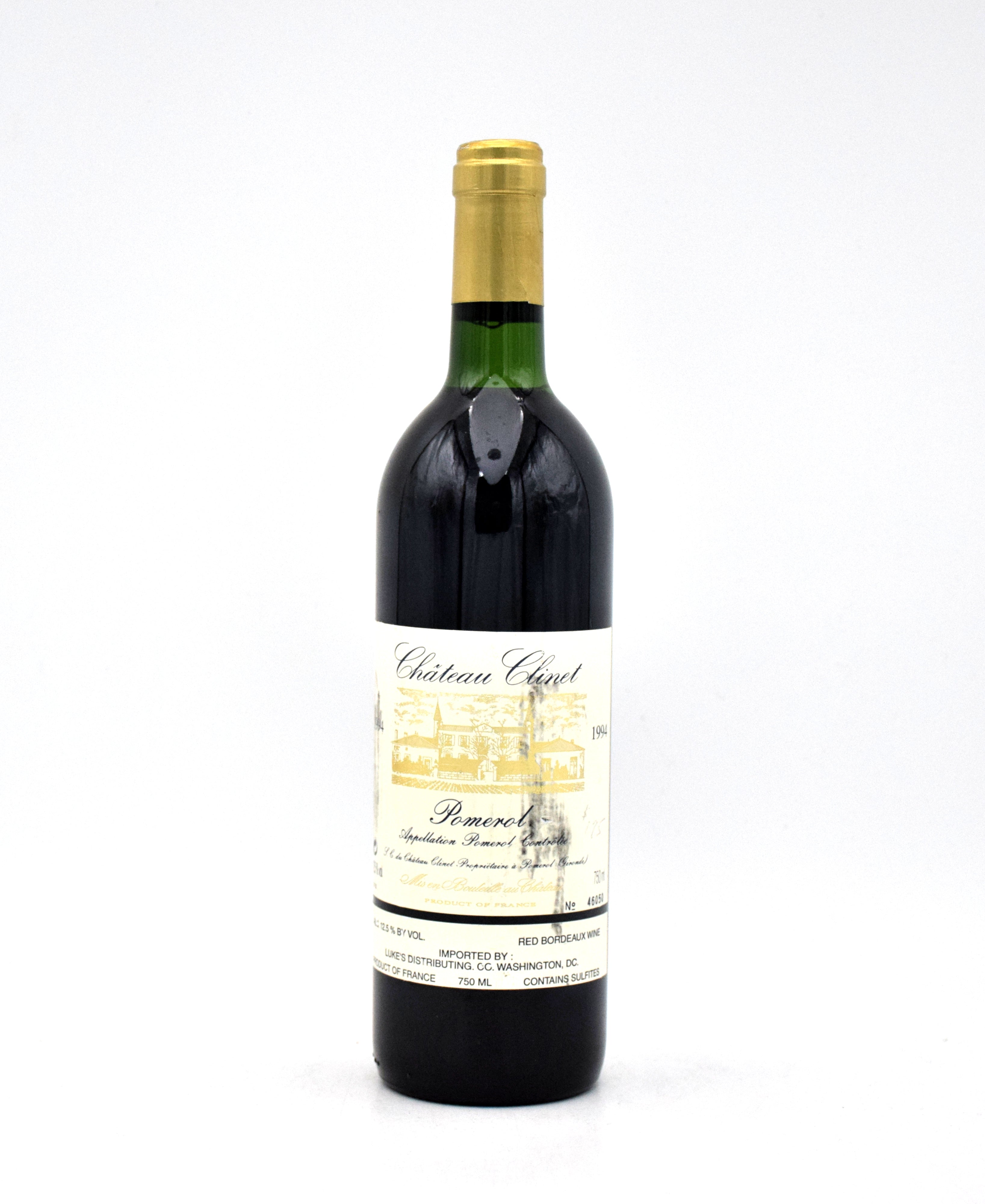 1994 Chateau Clinet (Slightly Scuffed Label) – FineLiquors