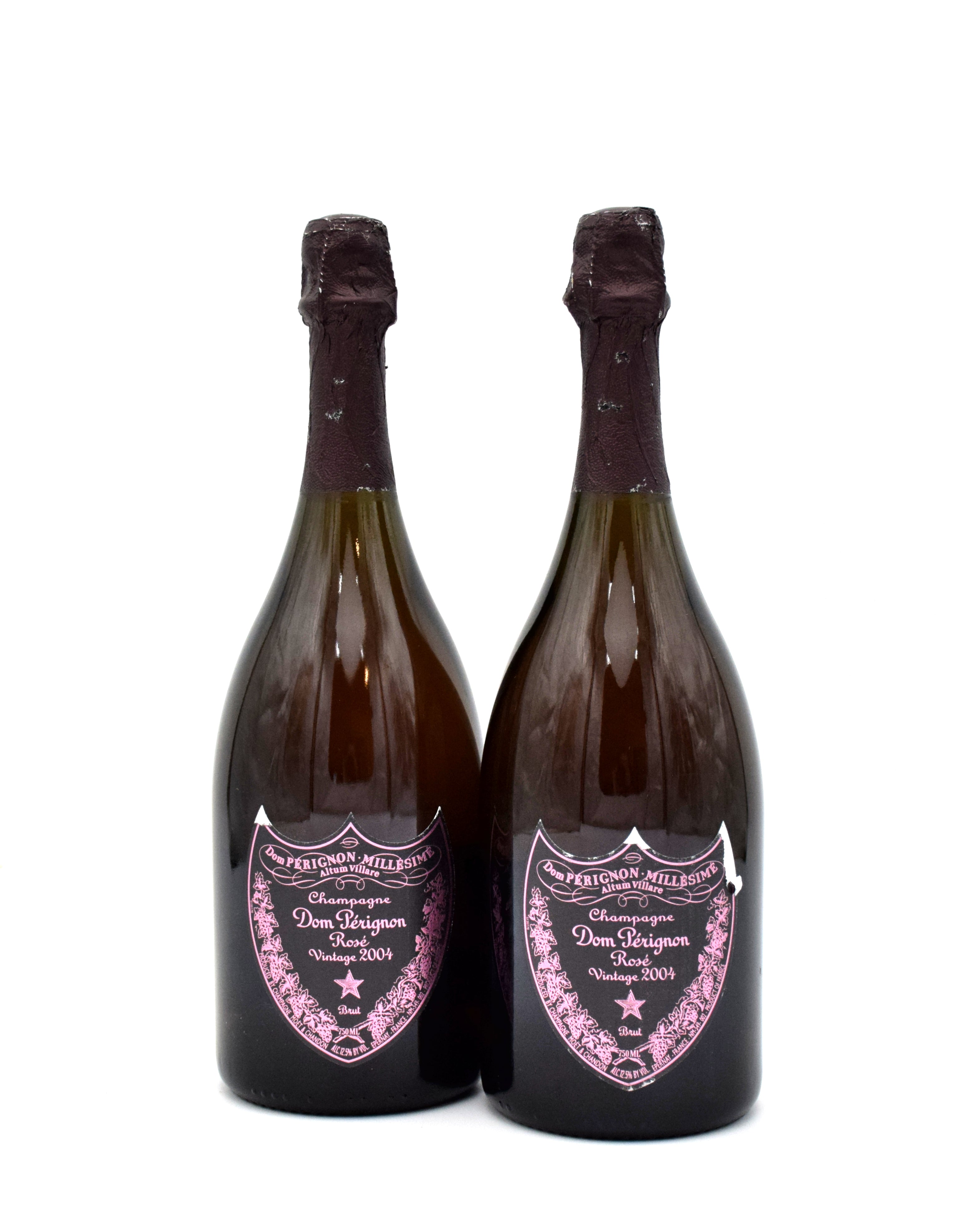 2004 Dom Perignon Rose (Slightly Torn Labels) – FineLiquors