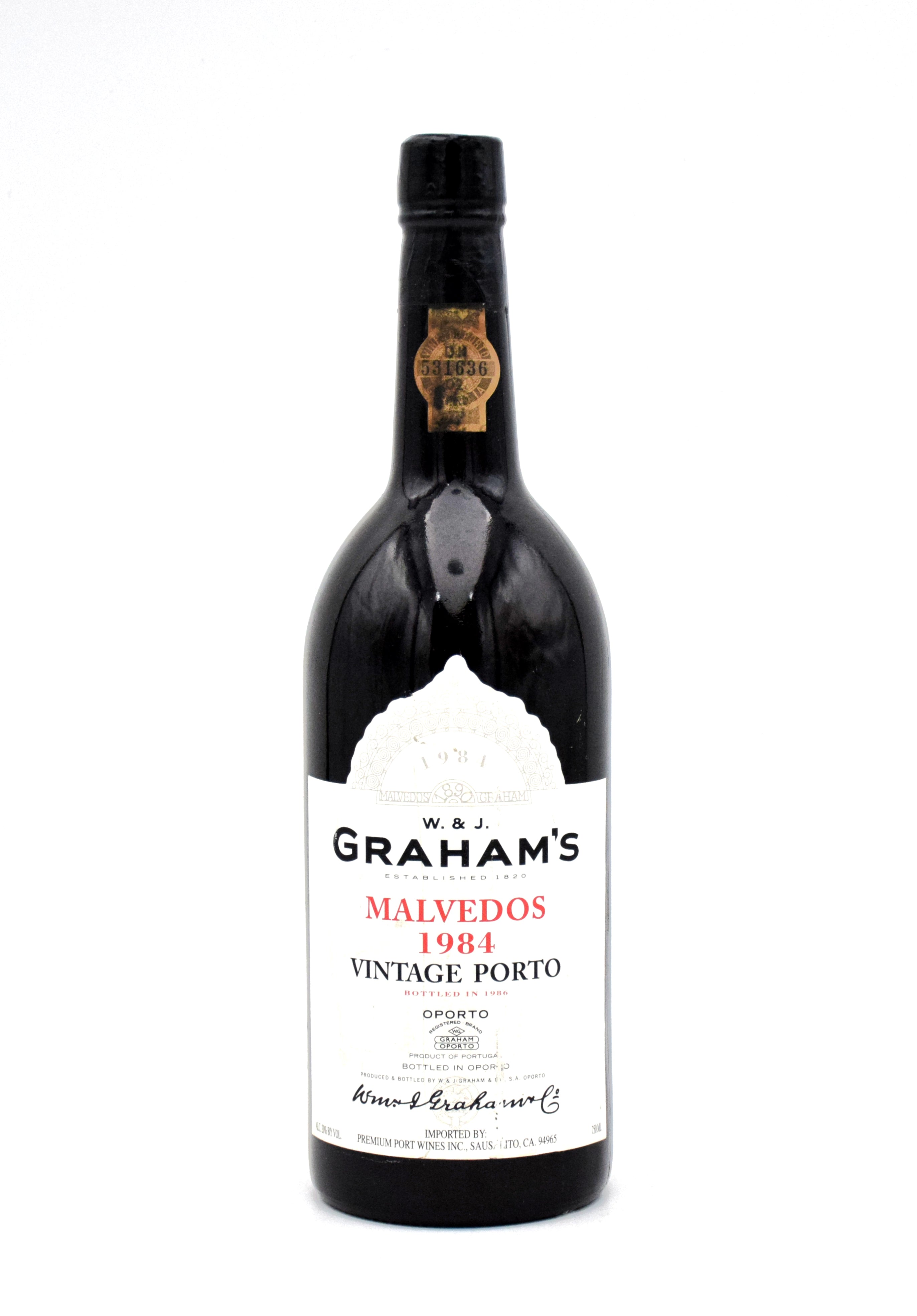 1984 W & J Graham's Quinta dos Malvedos Vintage Port – FineLiquors