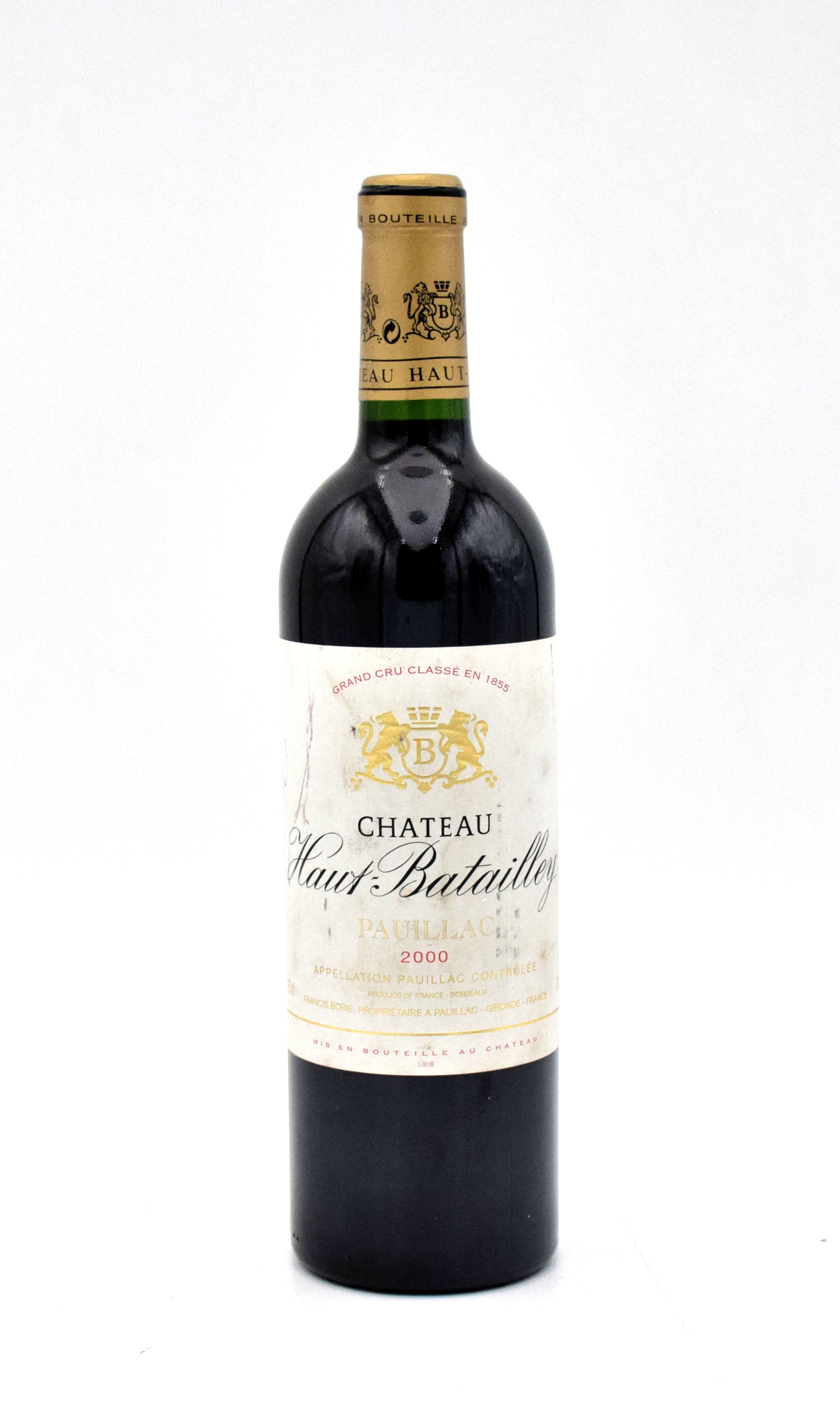2000 Chateau Haut-Batailley (Slightly Scuffed Label) – FineLiquors