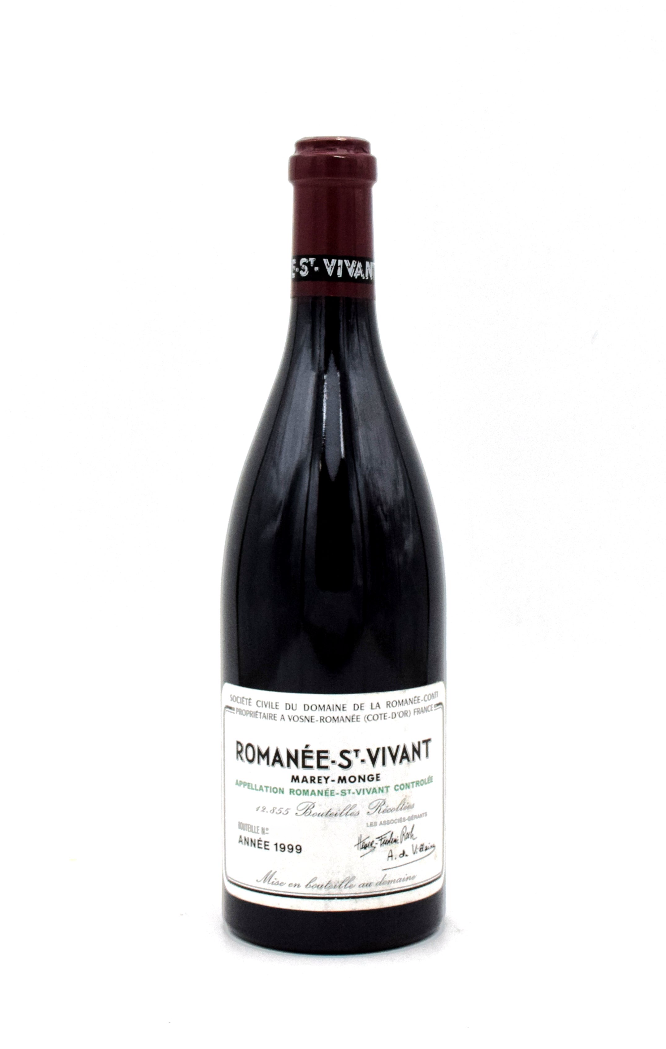 1999 Domaine de la Romanee Conti Romanee Saint Vivant Grand Cru ...