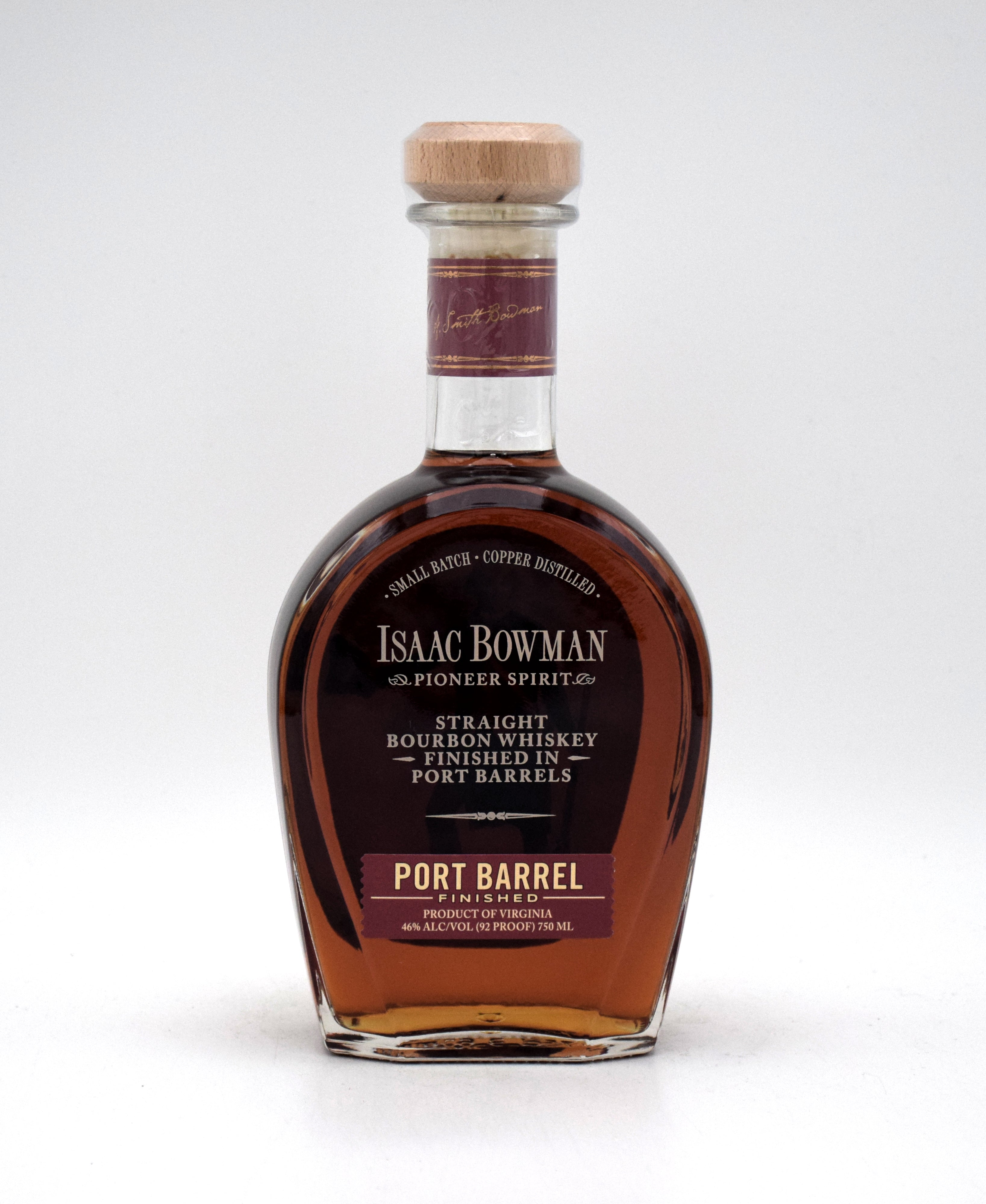 Bowman 'Isaac Bowman' Port Barrel Finished Bourbon – FineLiquors
