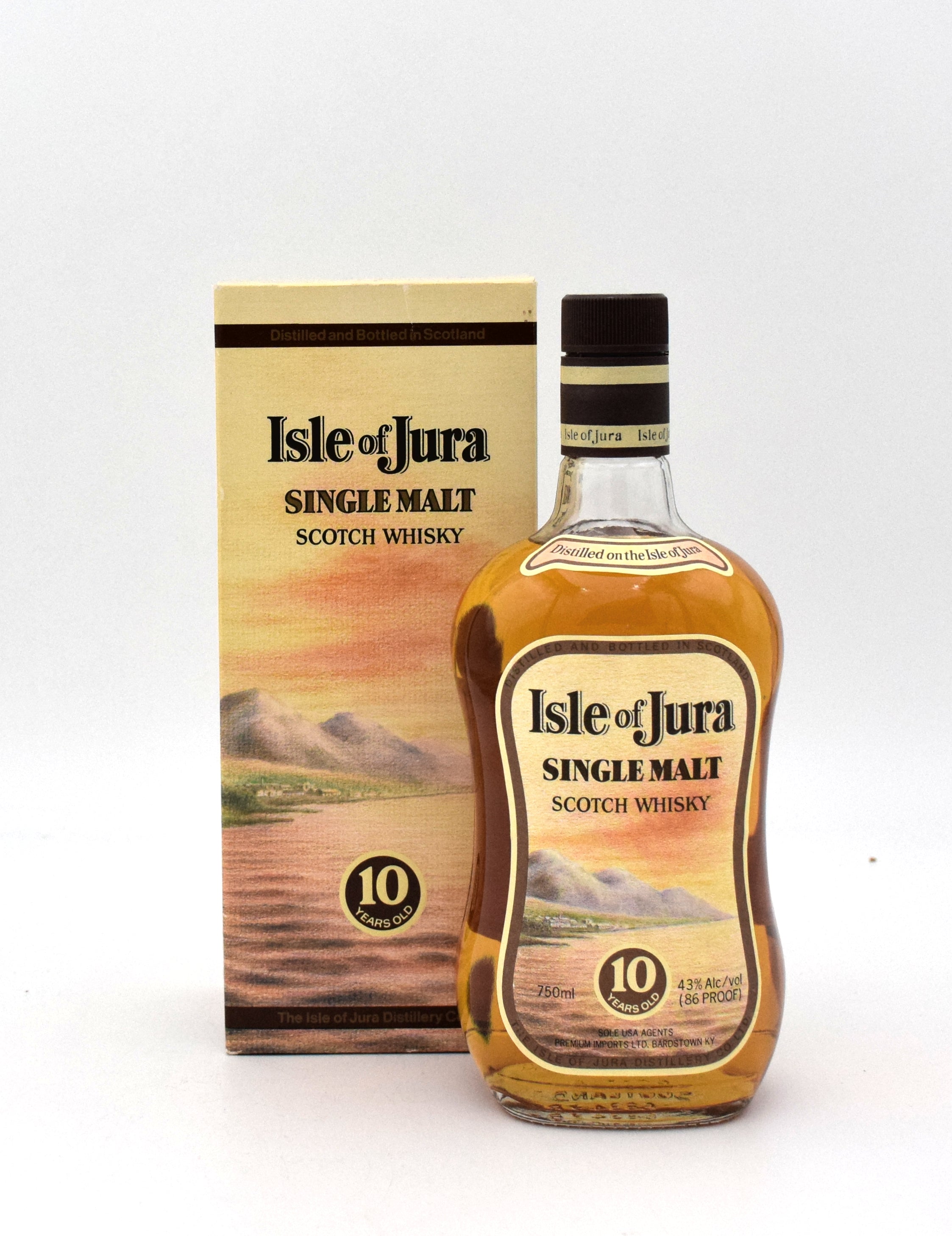 Isle of Jura 10 Year Scotch Whisky (1980s Release) – FineLiquors
