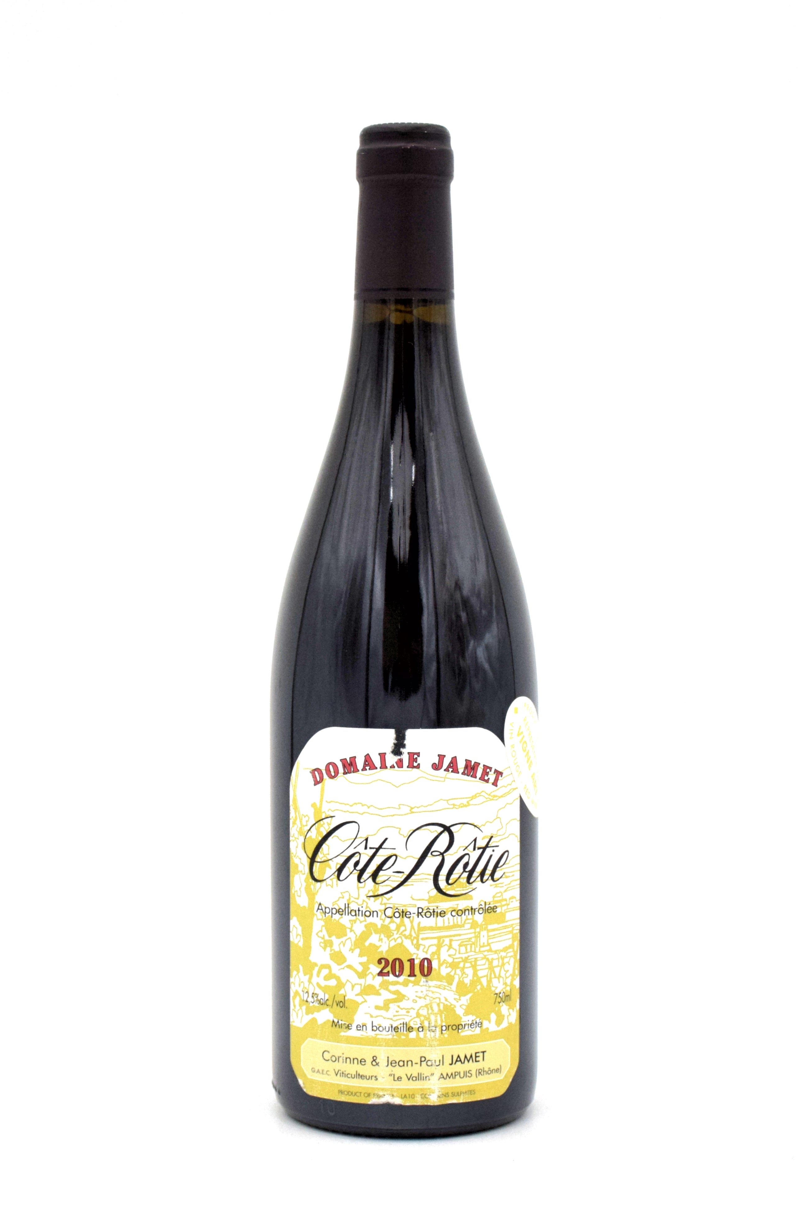 2010 Domaine Jamet Cote Rotie (Small Tear) – FineLiquors