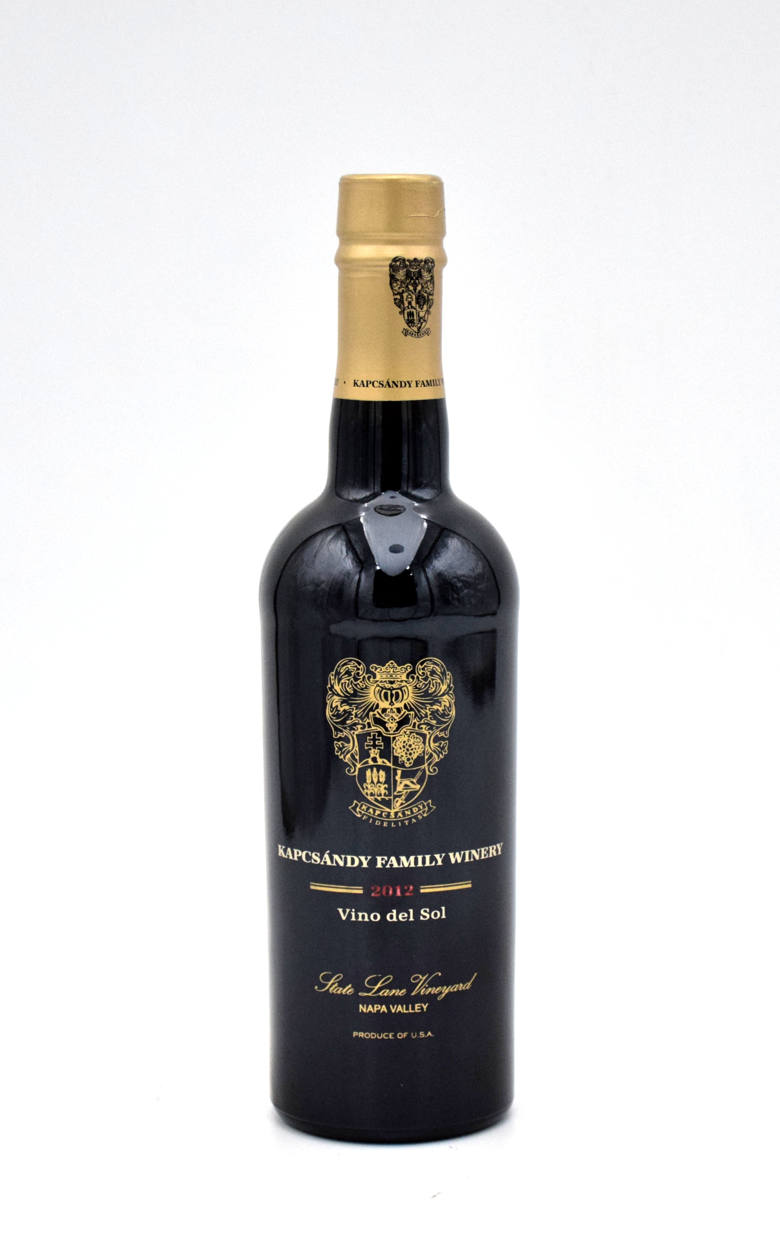 2012 Kapcsandy Family Winery Vino del Sol – FineLiquors