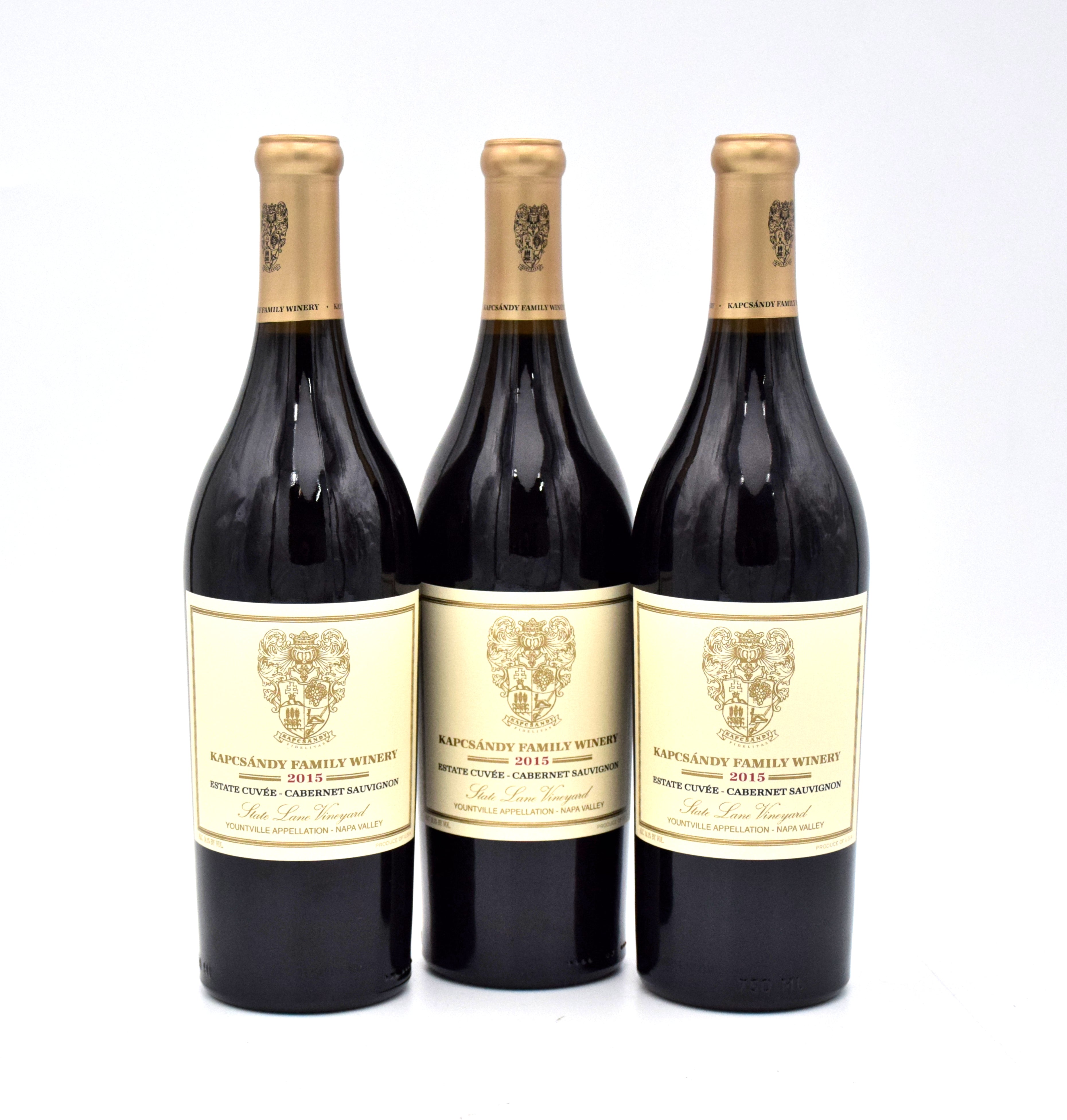 2015 Kapcsandy Family Winery State Lane Vineyard Estate Cuvee – FineLiquors