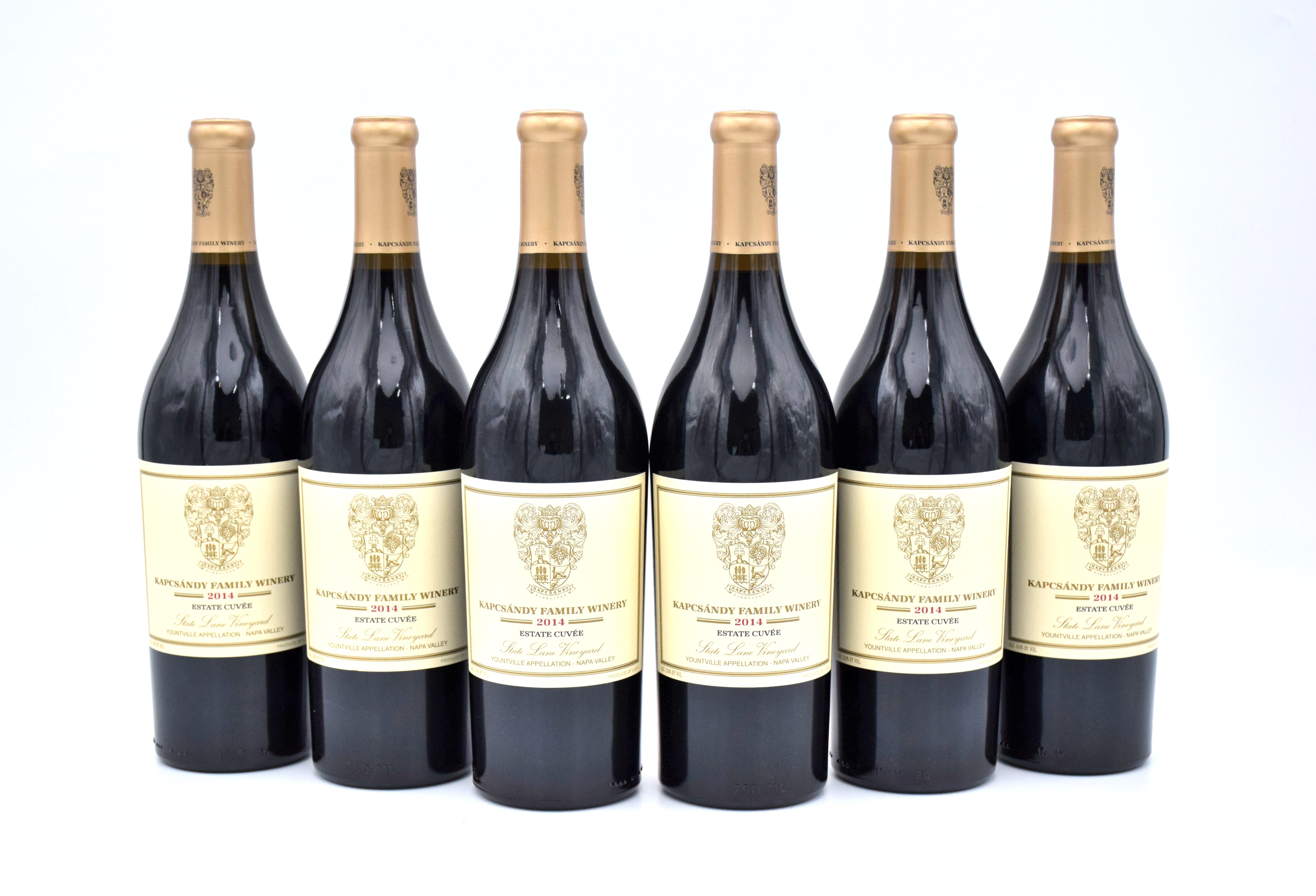 2014 Kapcsandy Family Winery State Lane Vineyard Estate Cuvee – FineLiquors