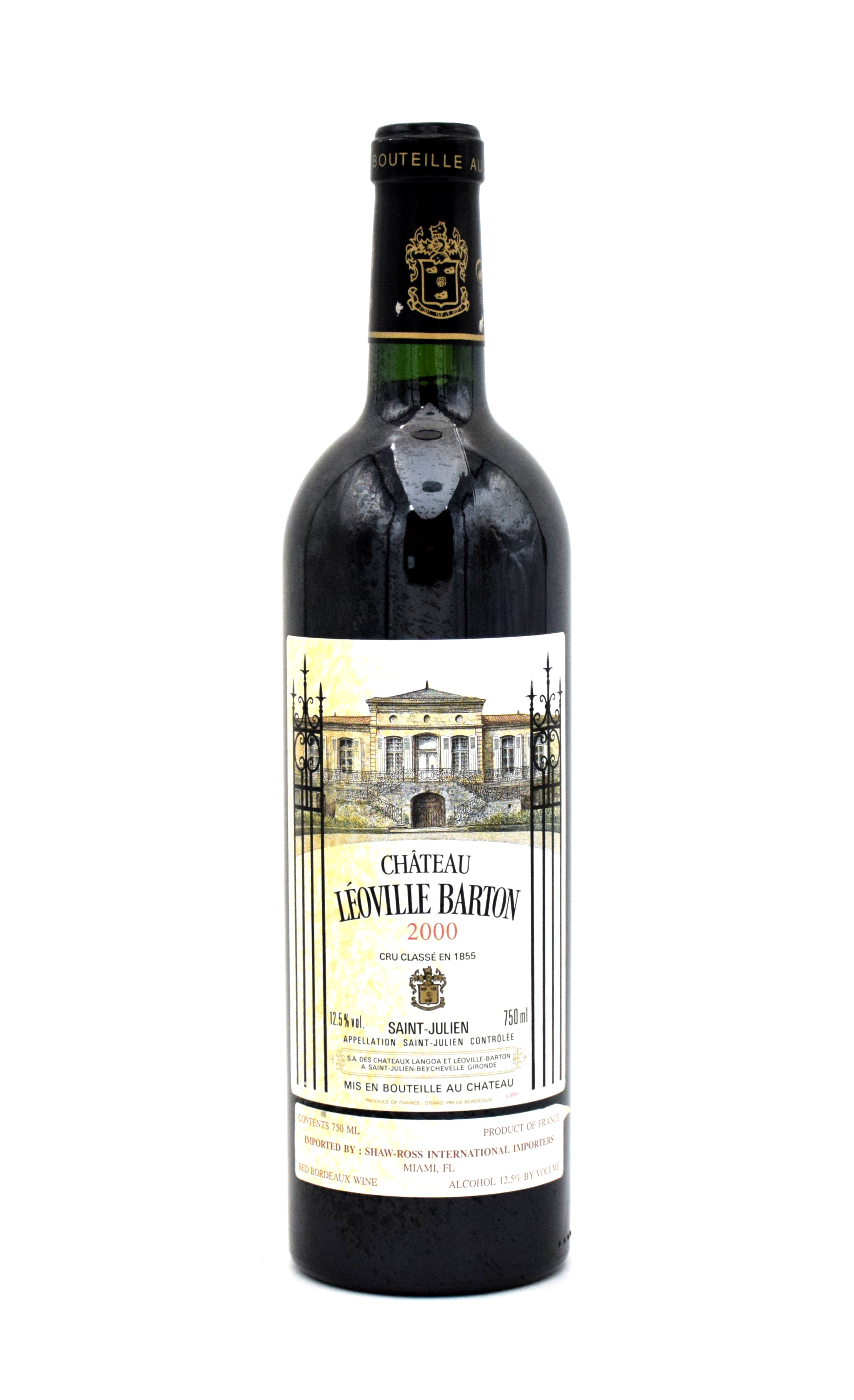 2000 Chateau Leoville Barton (Slightly Discolored Label) – FineLiquors