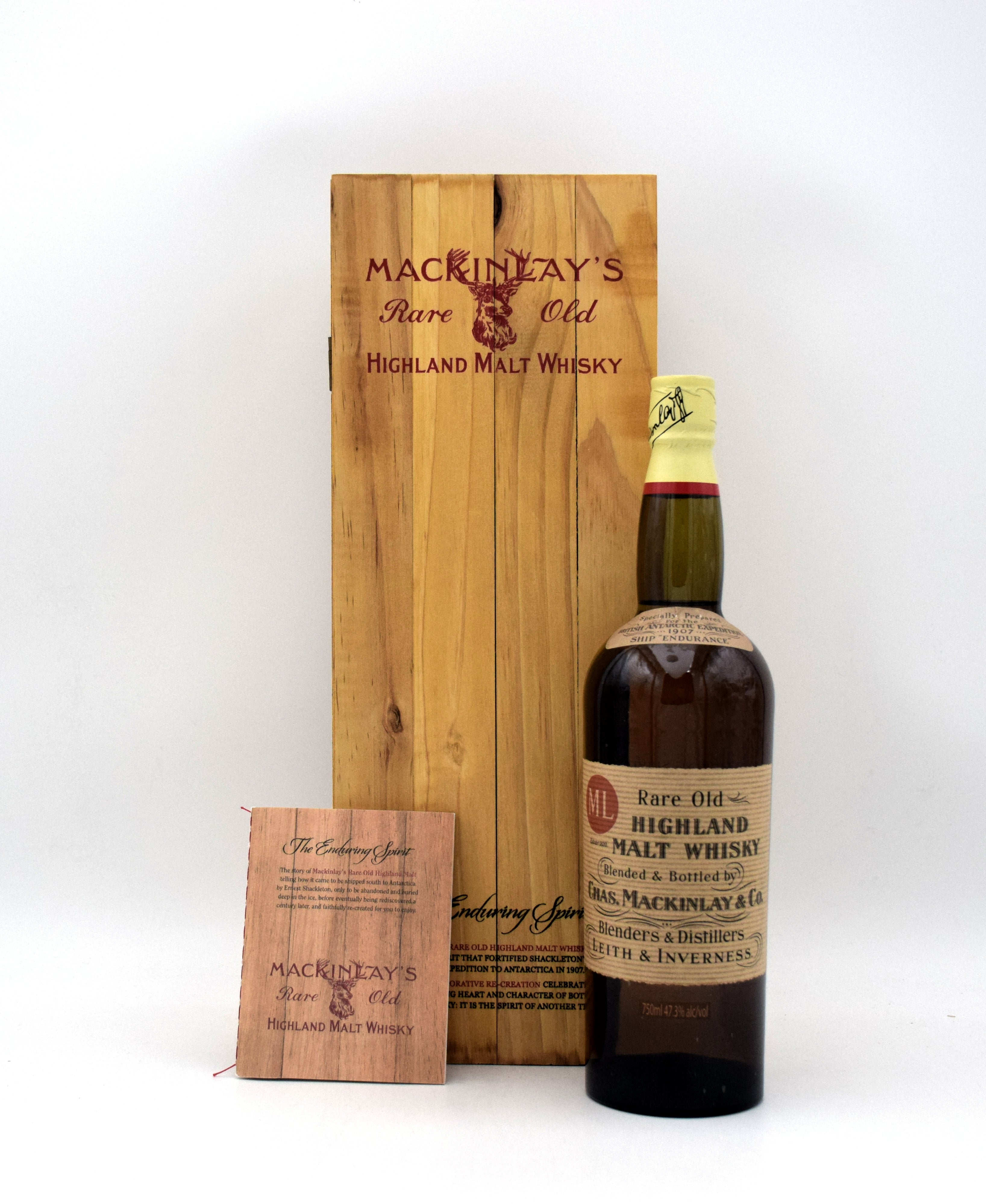 Mackinlay's Shackleton 'The Discovery' Edition Rare Old Highland Malt ...