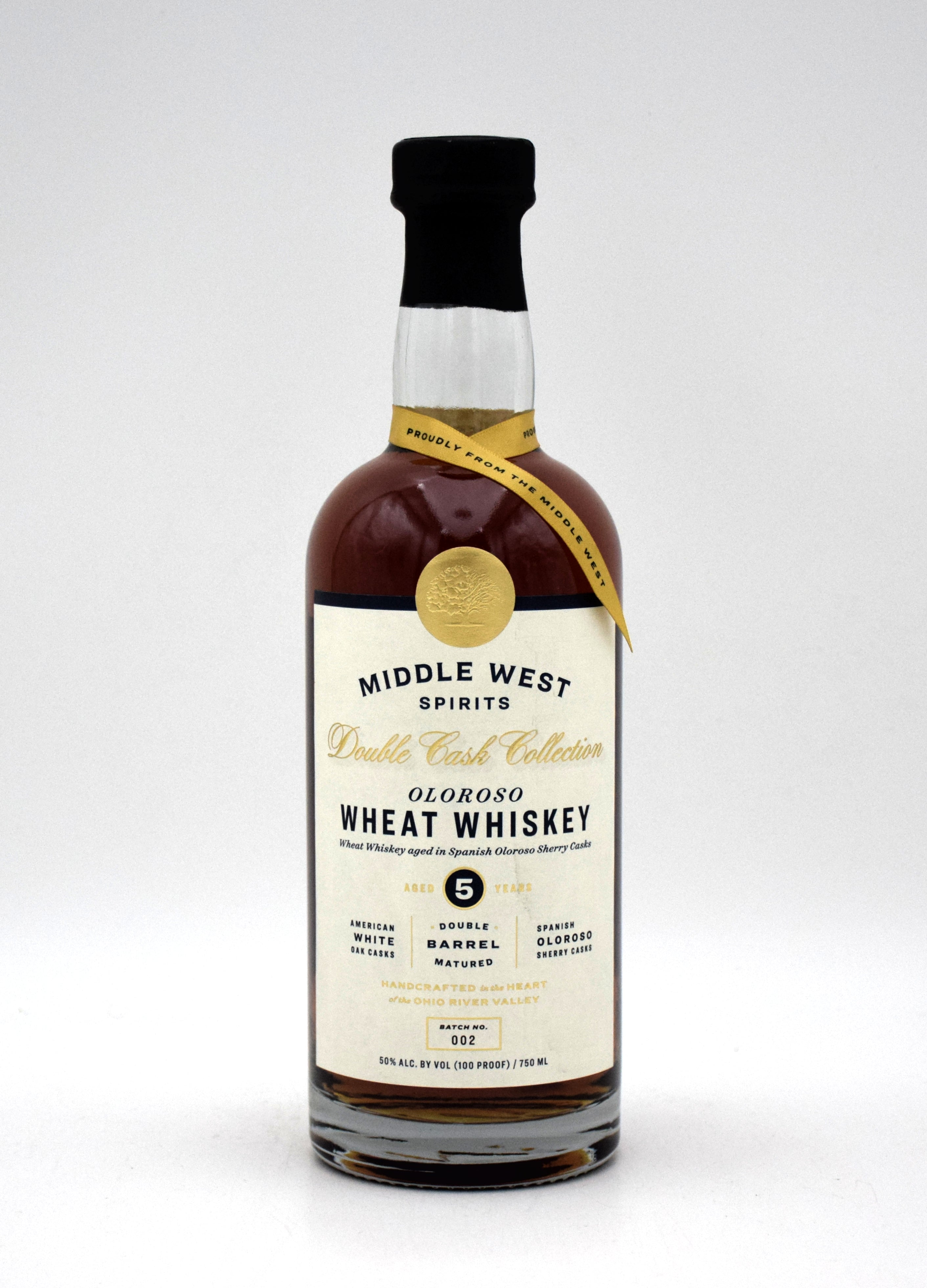 Middle West Spirits 'Double Cask Collection' 5 Year Wheat Whiskey (Bat ...