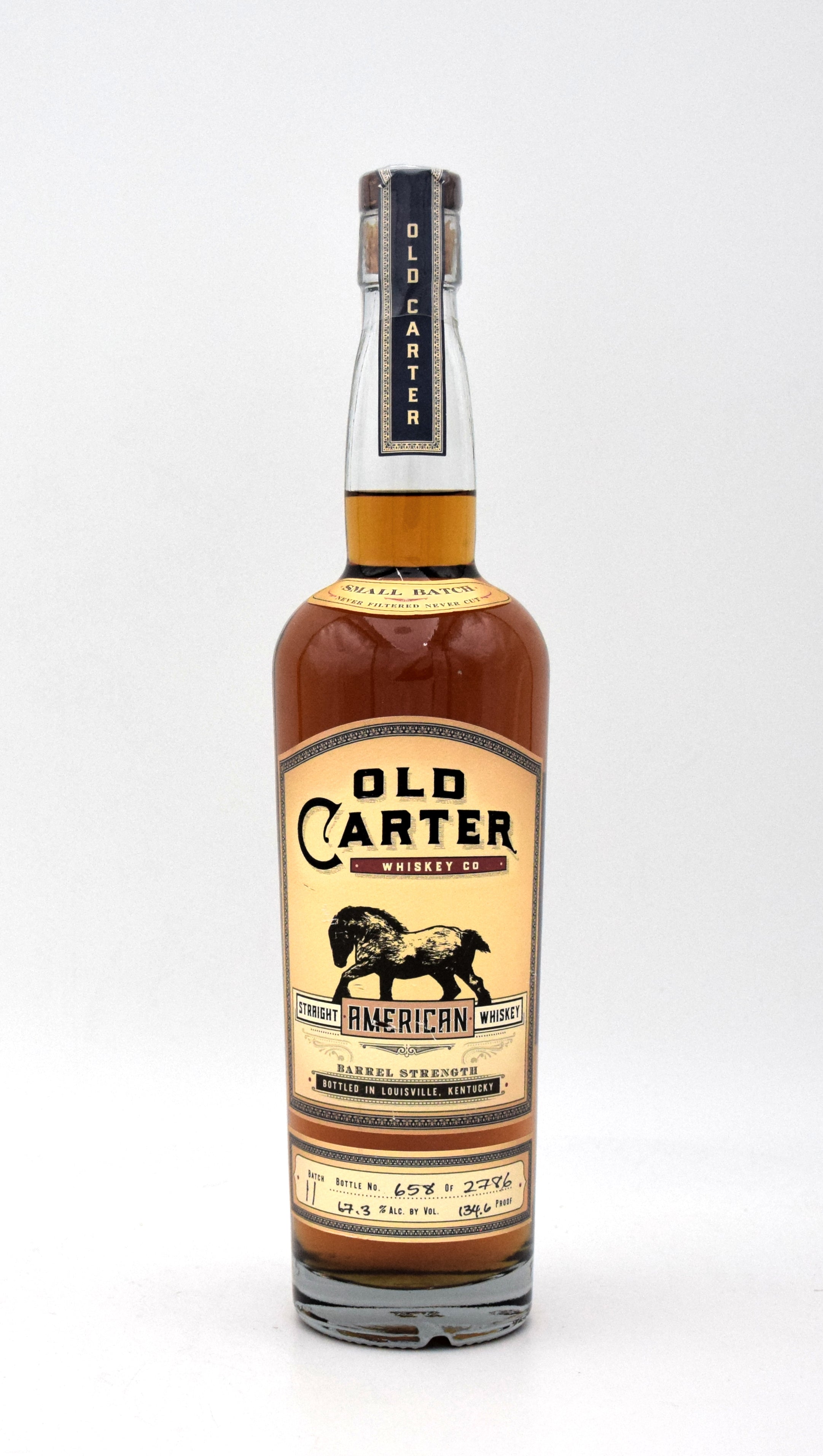 Old Carter Straight American Small Batch 11 – FineLiquors