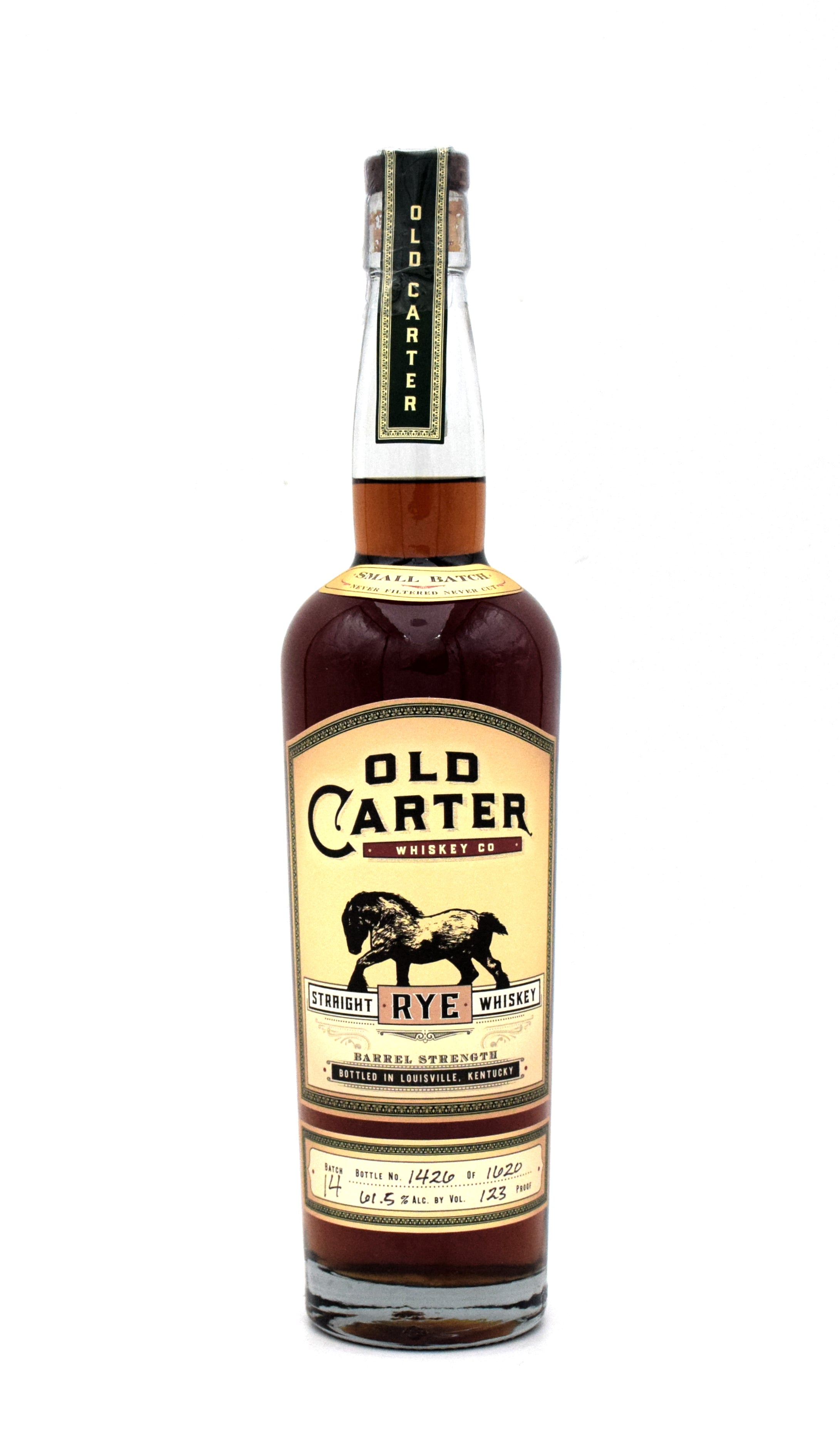 Old Carter Straight Rye Whiskey (Batch 14) – FineLiquors
