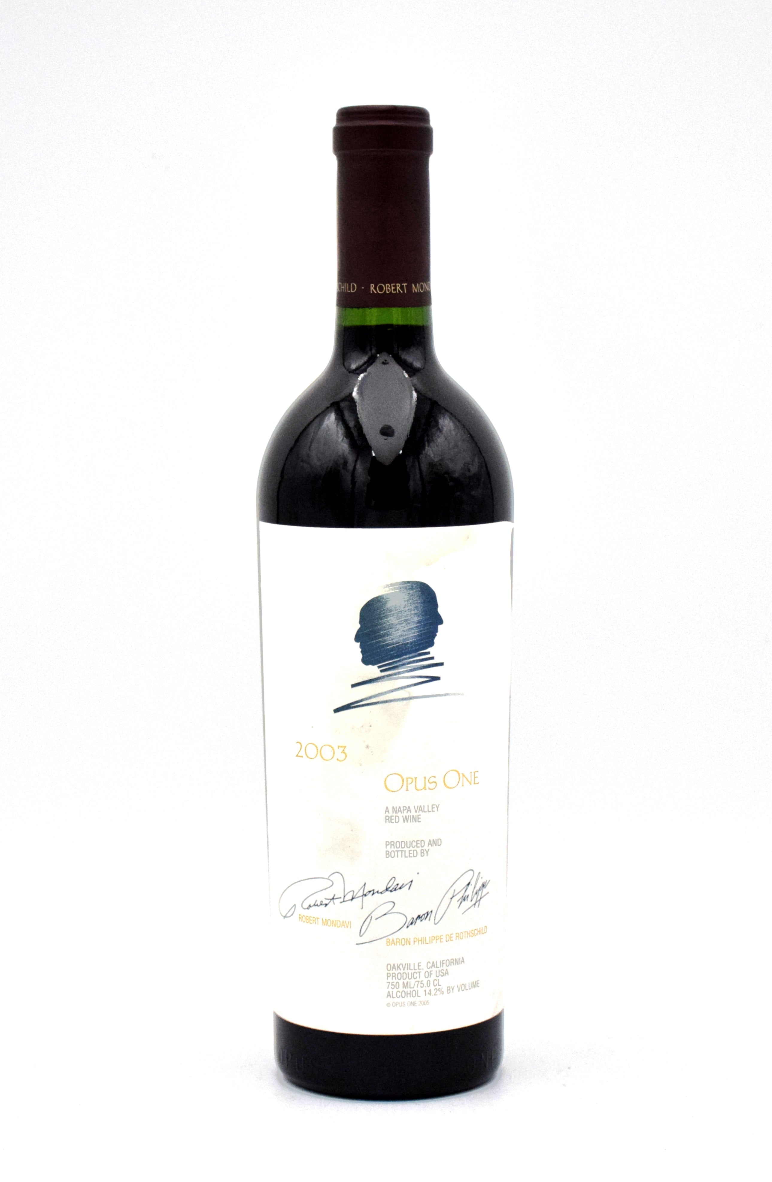 2003 Opus One (Slightly Stained Label) – FineLiquors