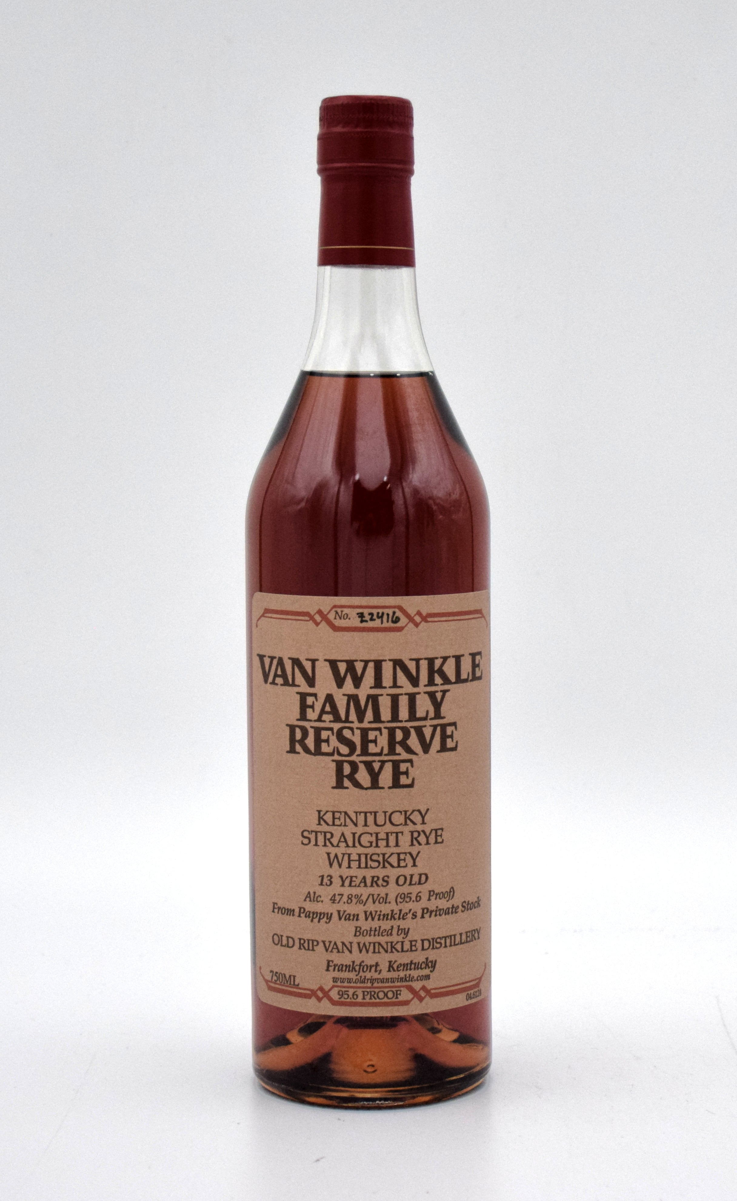 Pappy Van Winkle Family Reserve Rye (2016 Release) – FineLiquors