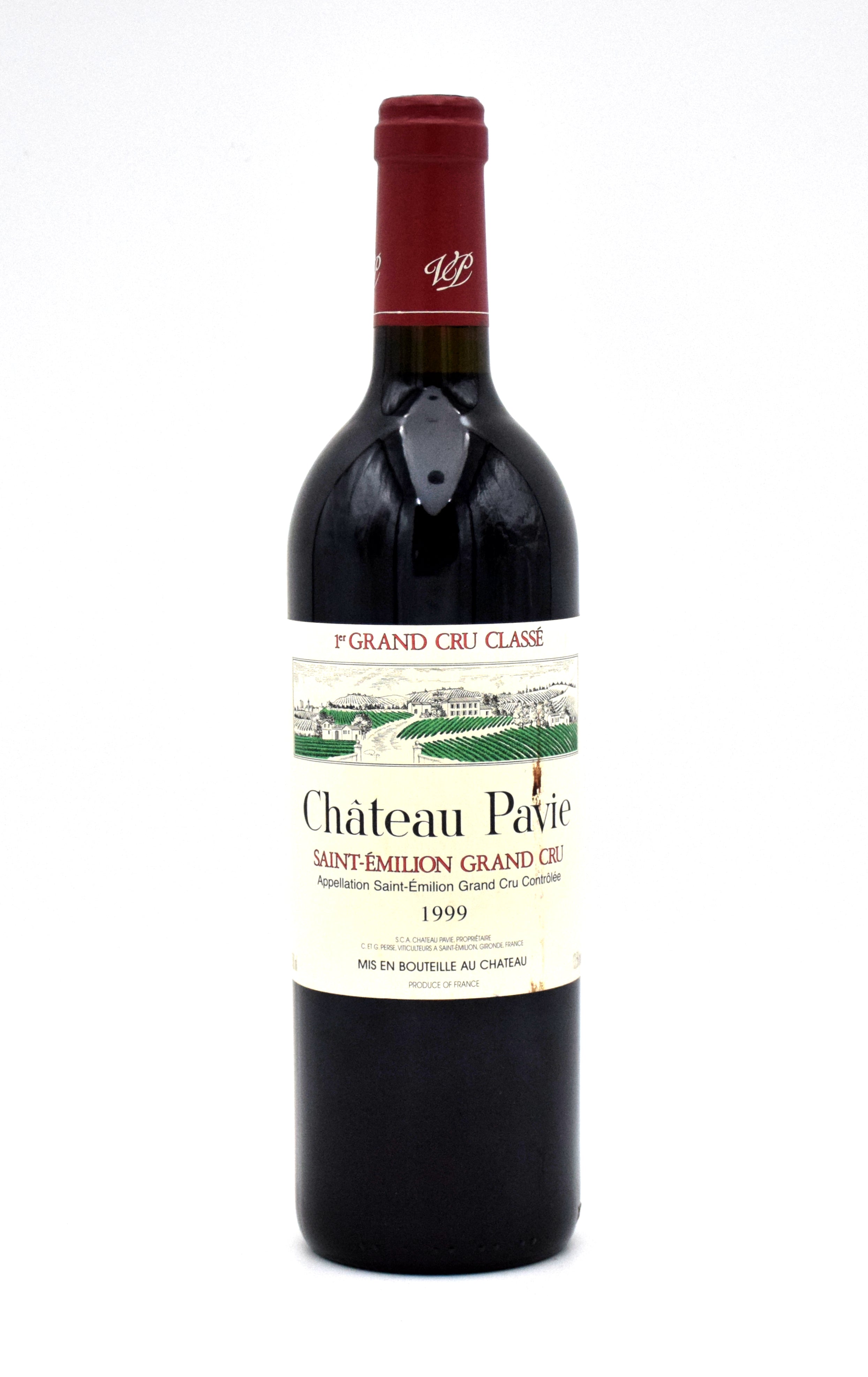 1999 Chateau Pavie (Slightly Stained Label) – FineLiquors