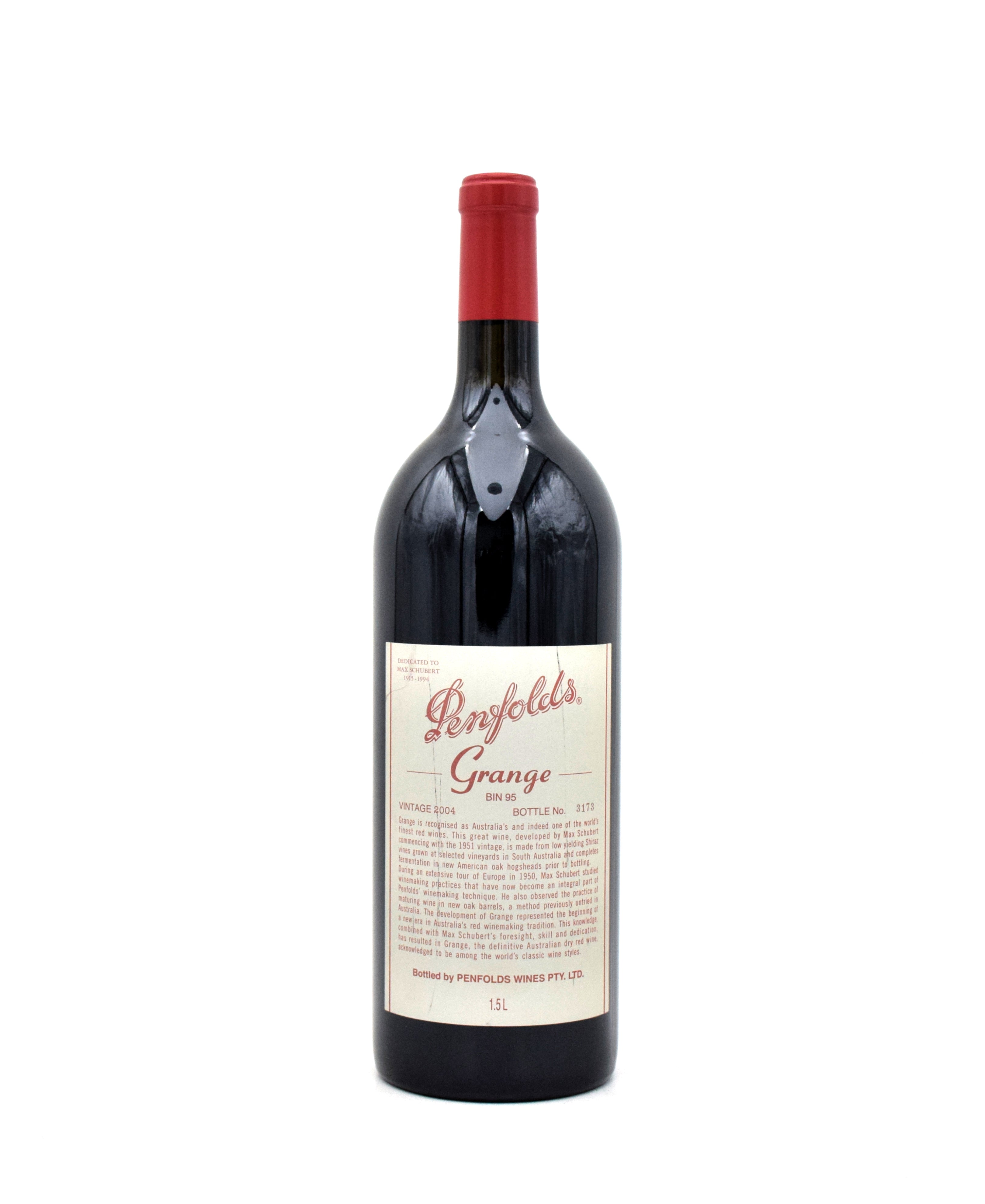 2004 Penfolds Grange Bin 95 (1.5L, Lightly Scuffed Label) – FineLiquors