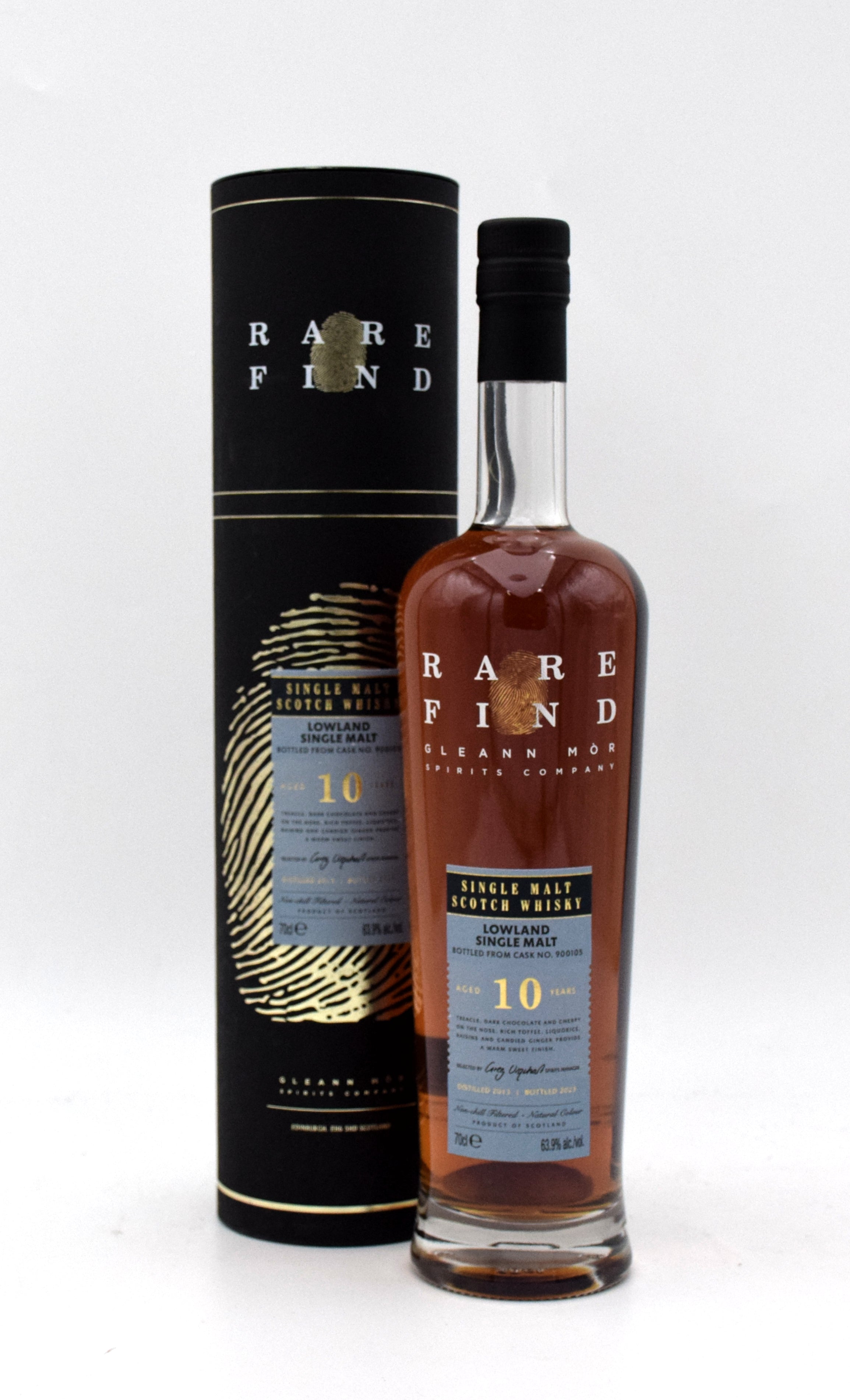 Rare Find Gleann Mor 10 Year Lowland Single Malt Scotch Whisky ...